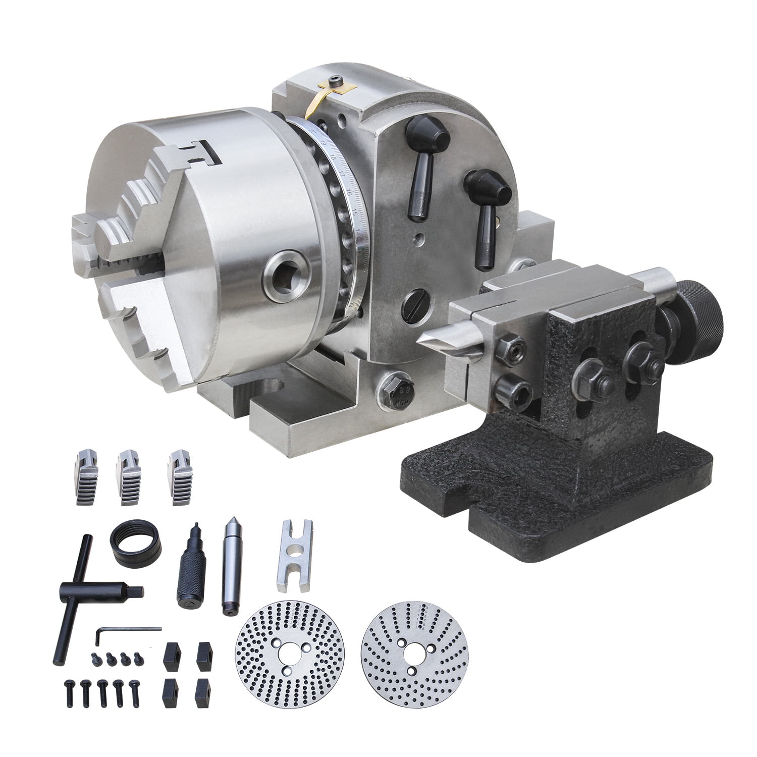 KAKA INDUSTRIAL Semi-Universal Dividing Head Sets BS-0 Dividing Head ...
