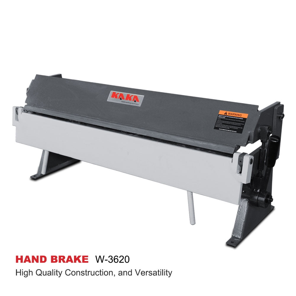 KAKA INDUSTRIAL W-3620A 36 Inch Pan and Box Metal Brake,20 Gauges Sheet ...