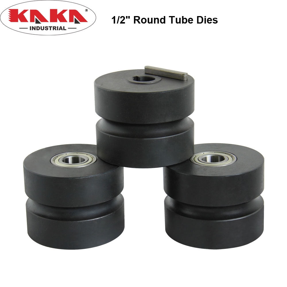 KAKA Industrial 1/2"Round Tube Rollers for TR-60, Round Tubing Roller ...