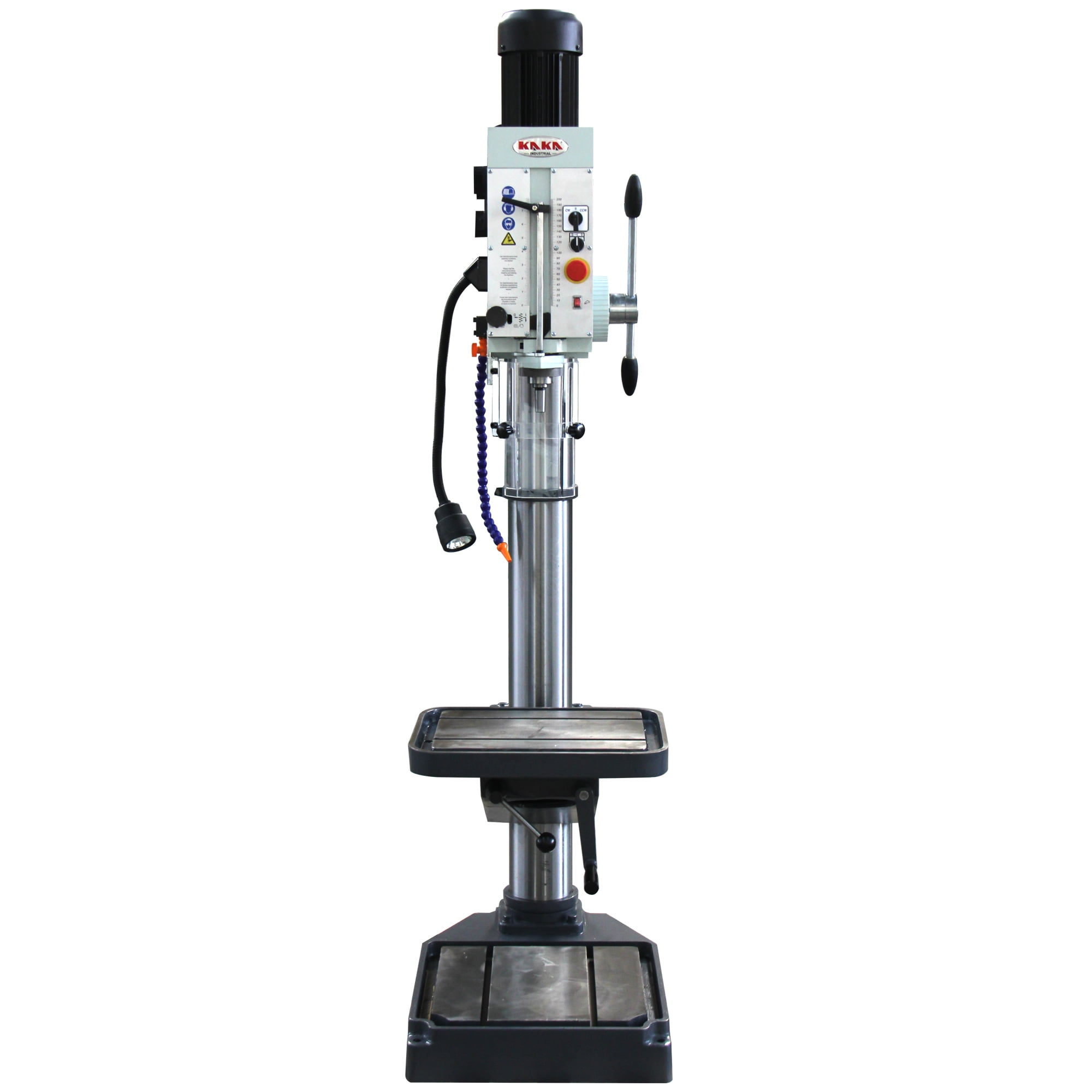 KAKA Industrial GD-40 Gear Head Vertical Drill Press, 8 Steps Speed ...