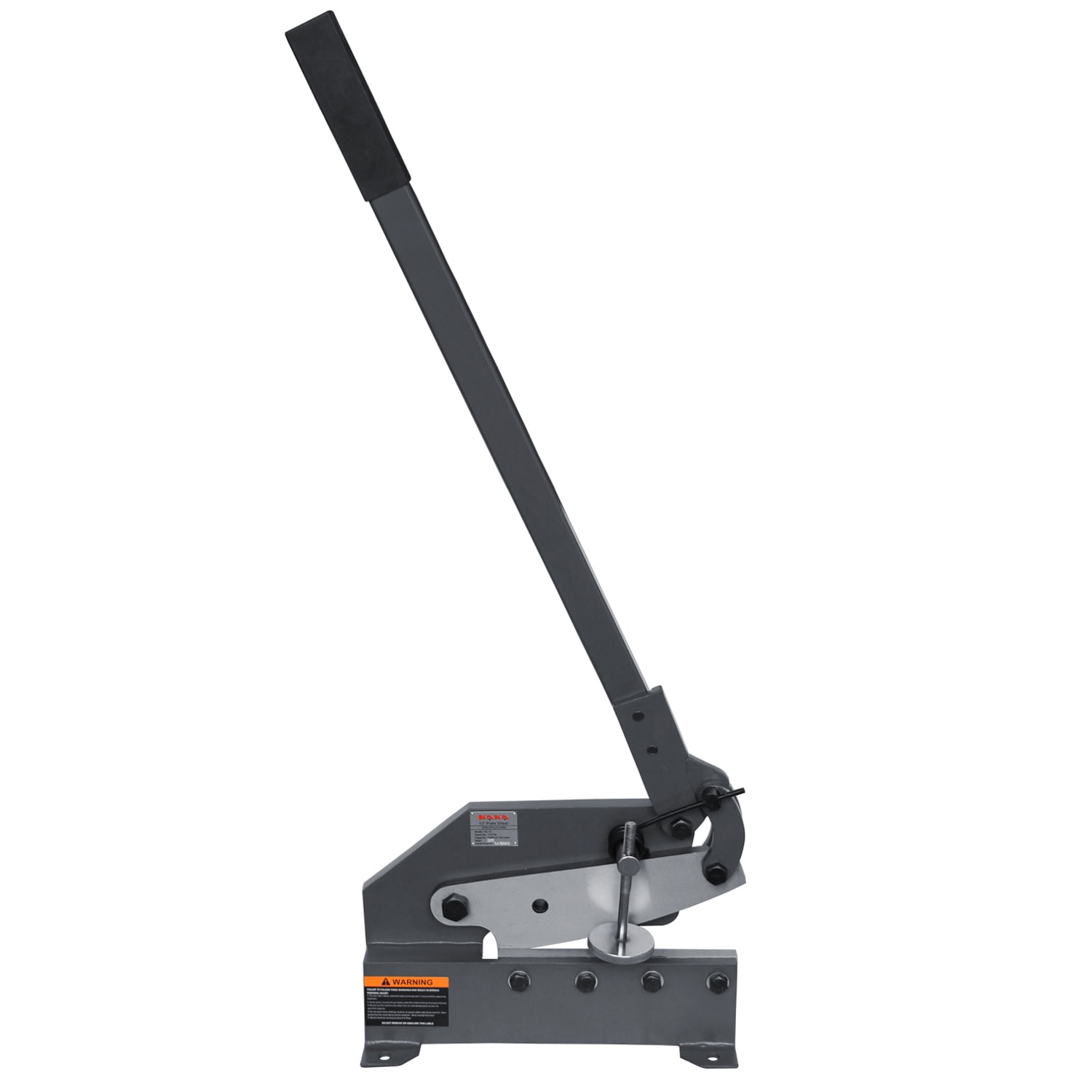 KAKA Industrial HS-10, 10-Inch Sheet Metal Plate Shear, Solid Steel ...