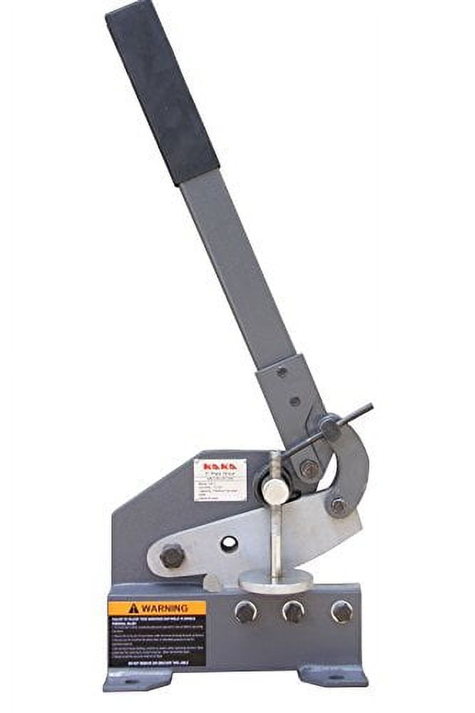 KAKA Industrial HS-5 5-inch Sheet Metal Plate Shear, Solid Construction ...