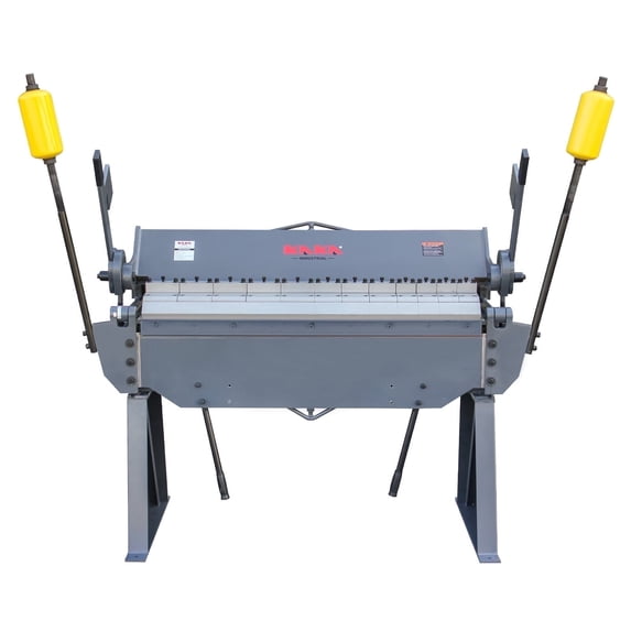49-Inch Box and Pan Brake,12-Gauge (0.1") Mild Steel Capacity, Minimum ...