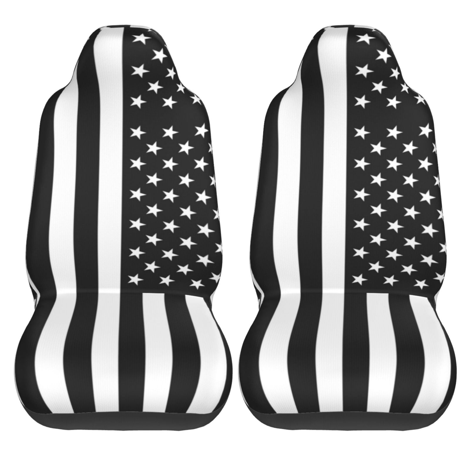 KAKALAD American flag usa patriotic Car Seat Covers Set Vehicle Front ...