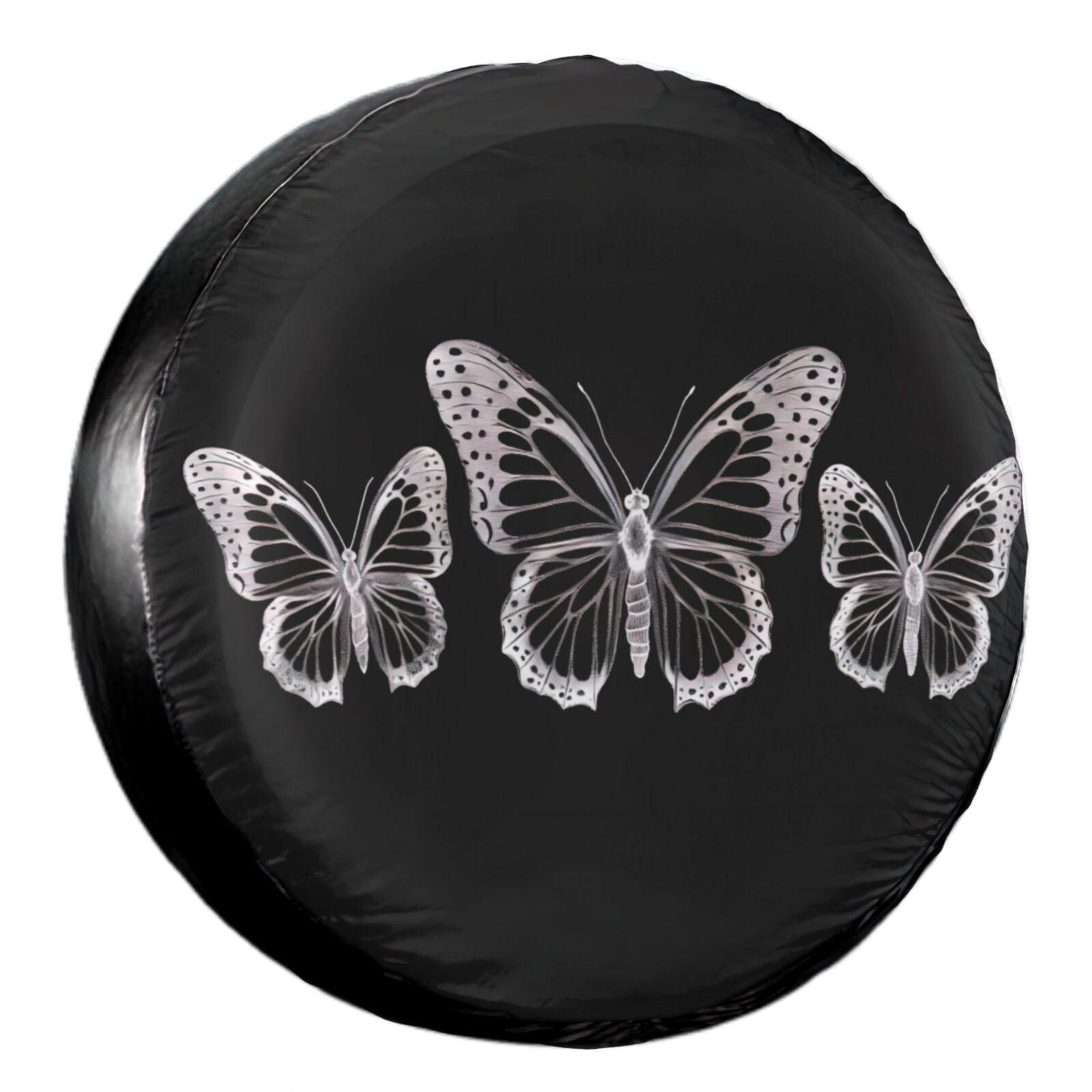 Kakalad Beautiful Butterflies 01 Spare Tire Cover Weatherproof