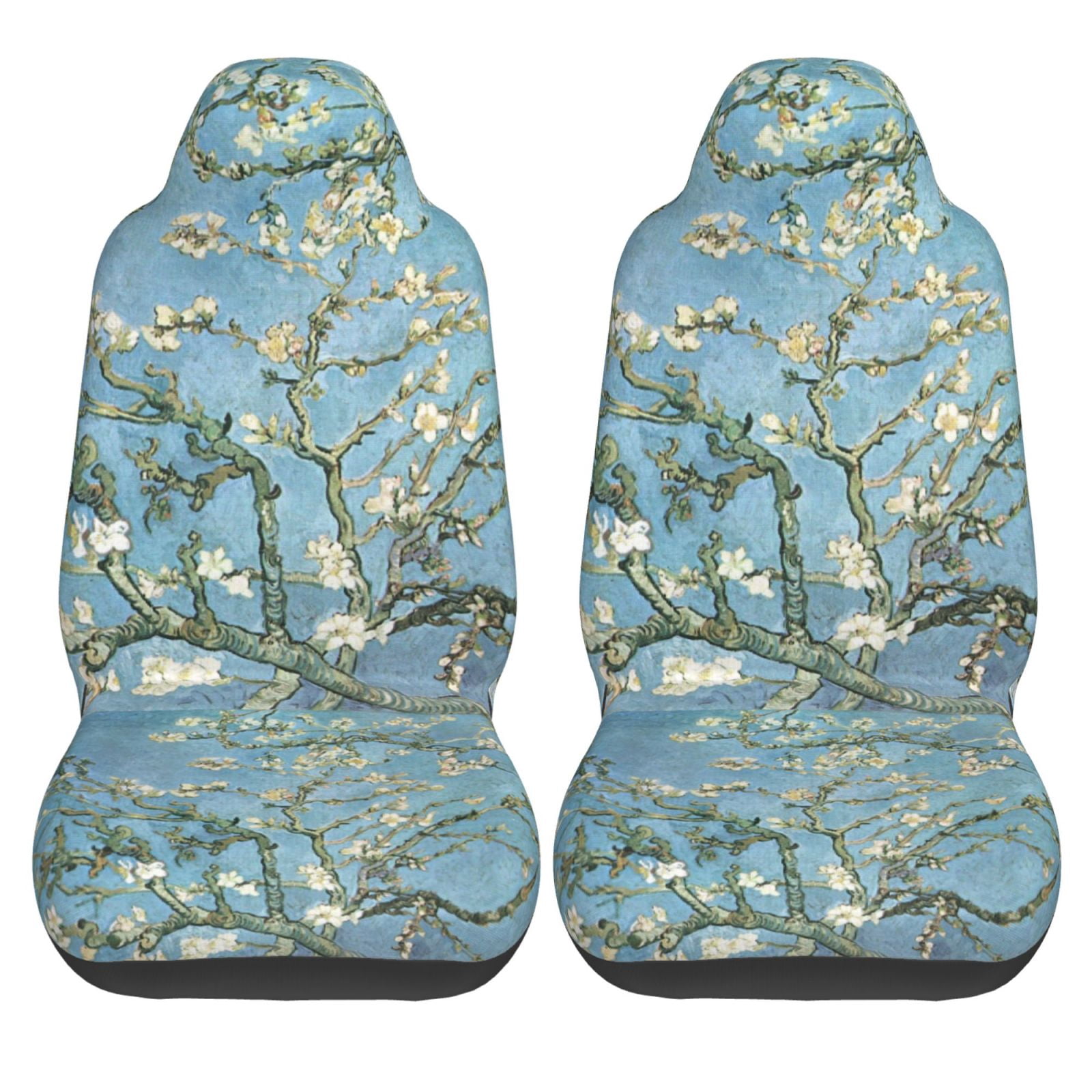 KAKALAD Beautiful van gogh Car Seat Covers Set Vehicle Front Seats ...