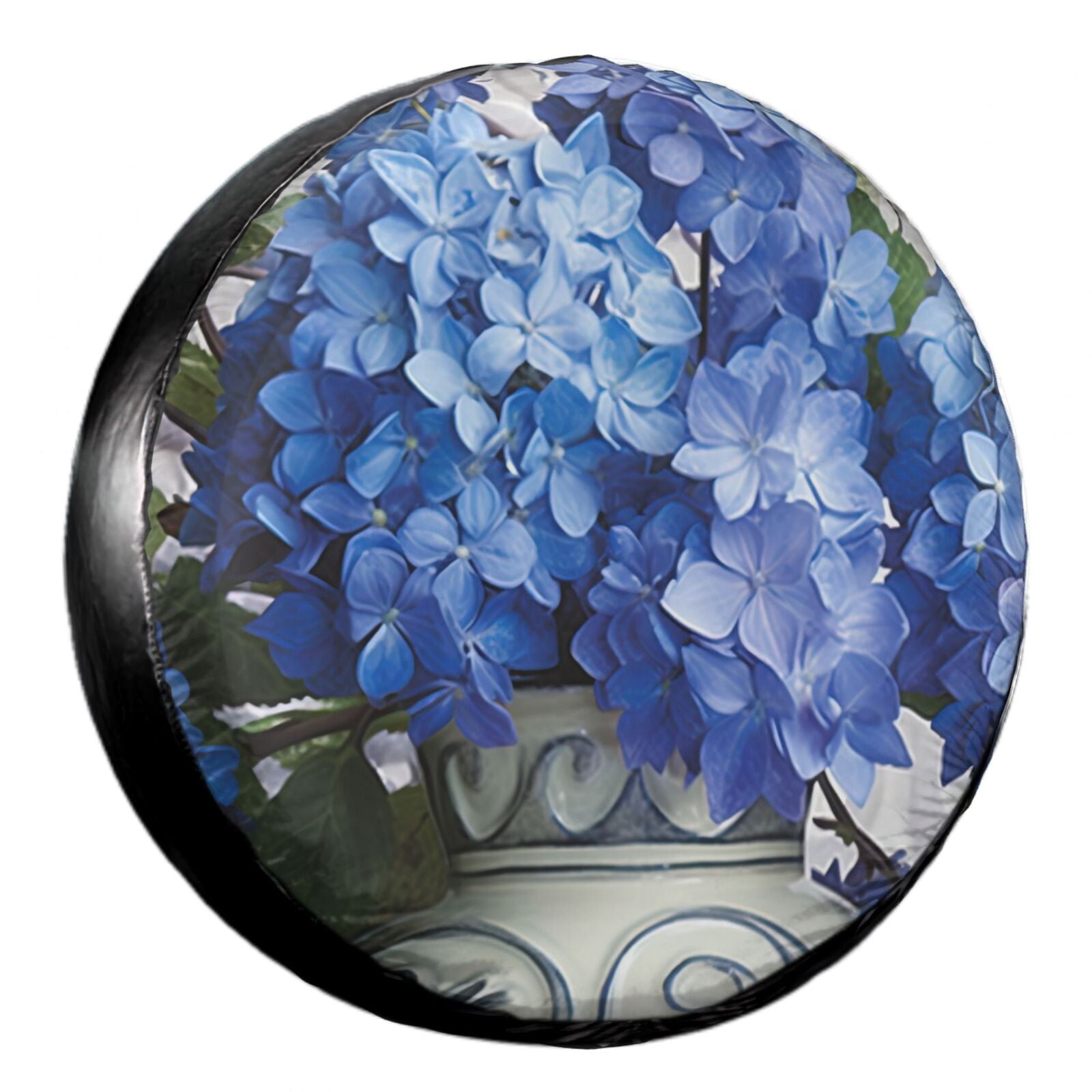 KAKALAD Blue Hydrangeas 03 Spare Tire Cover Weatherproof Universal ...