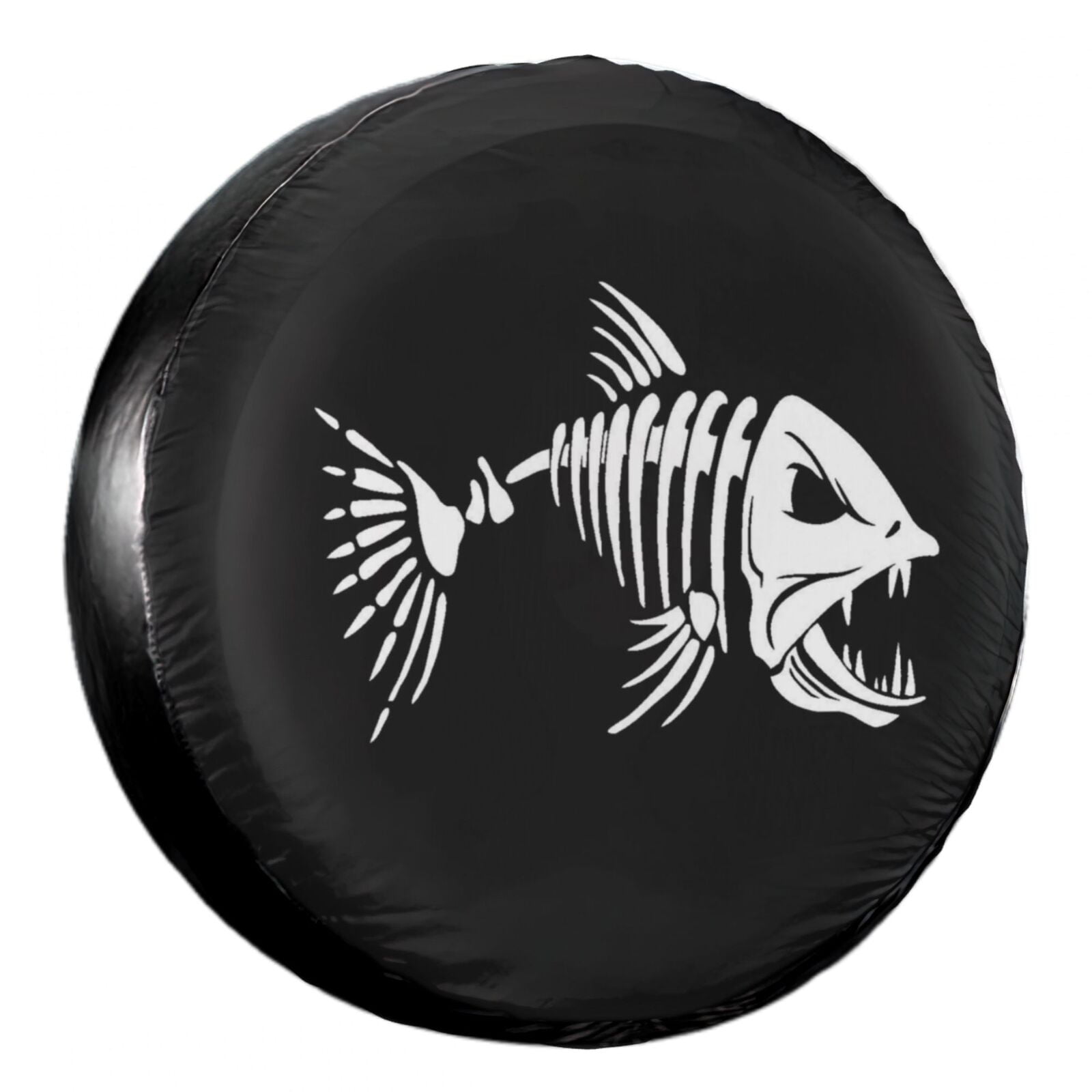 KAKALAD Bones fish Spare Tire Cover Weatherproof Universal Vehicle ...