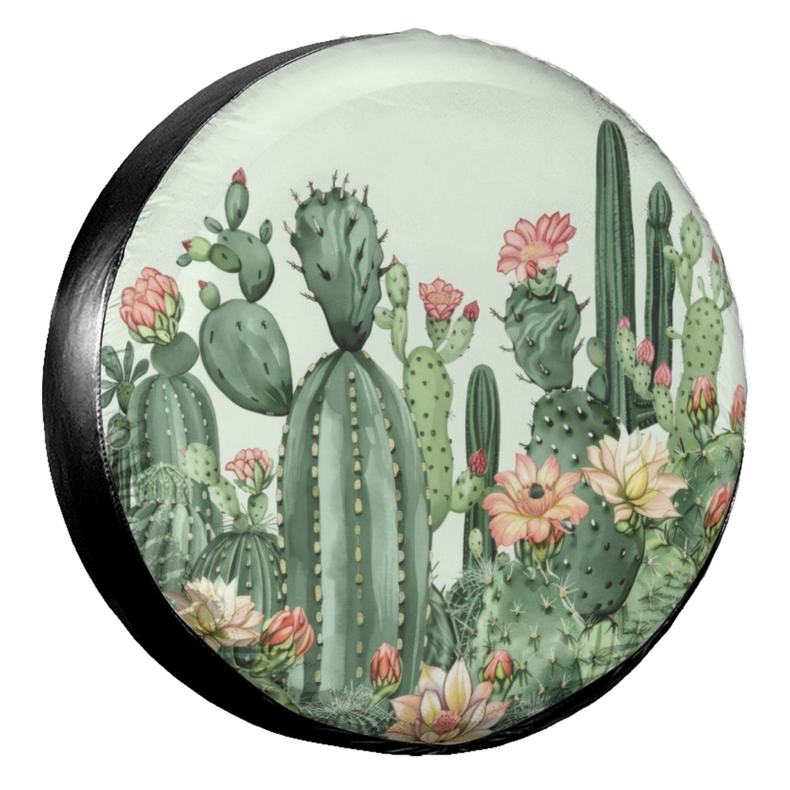 KAKALAD Cactus Floral Succulent Plants Nature 02 Universal Spare Tire ...