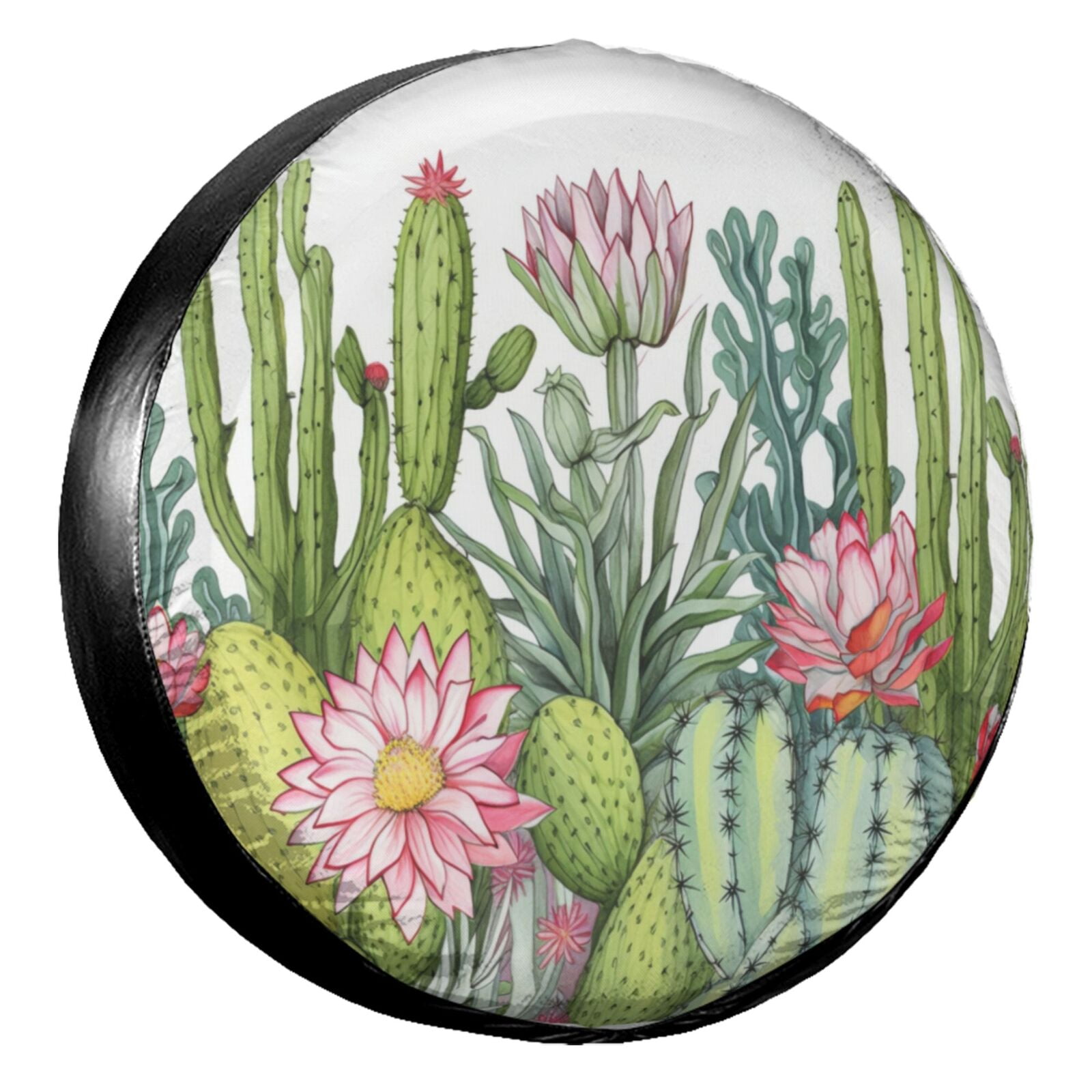 KAKALAD Cactus Floral Succulent Plants Nature 07 Universal Spare Tire ...