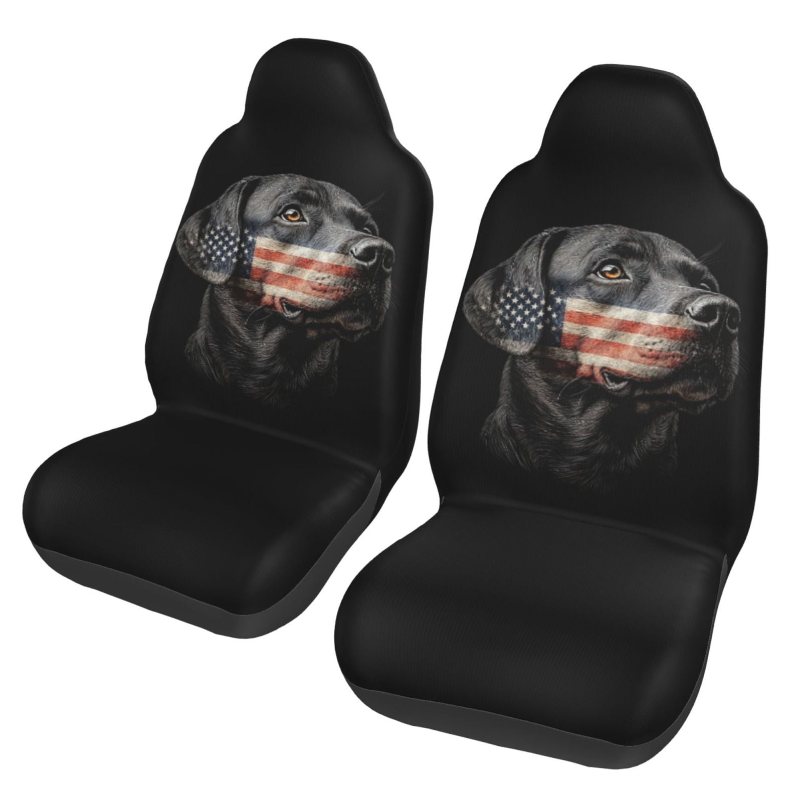 KAKALAD Dog American Flag Labrador Puppy Lab Retriever Cool 1 Car ...