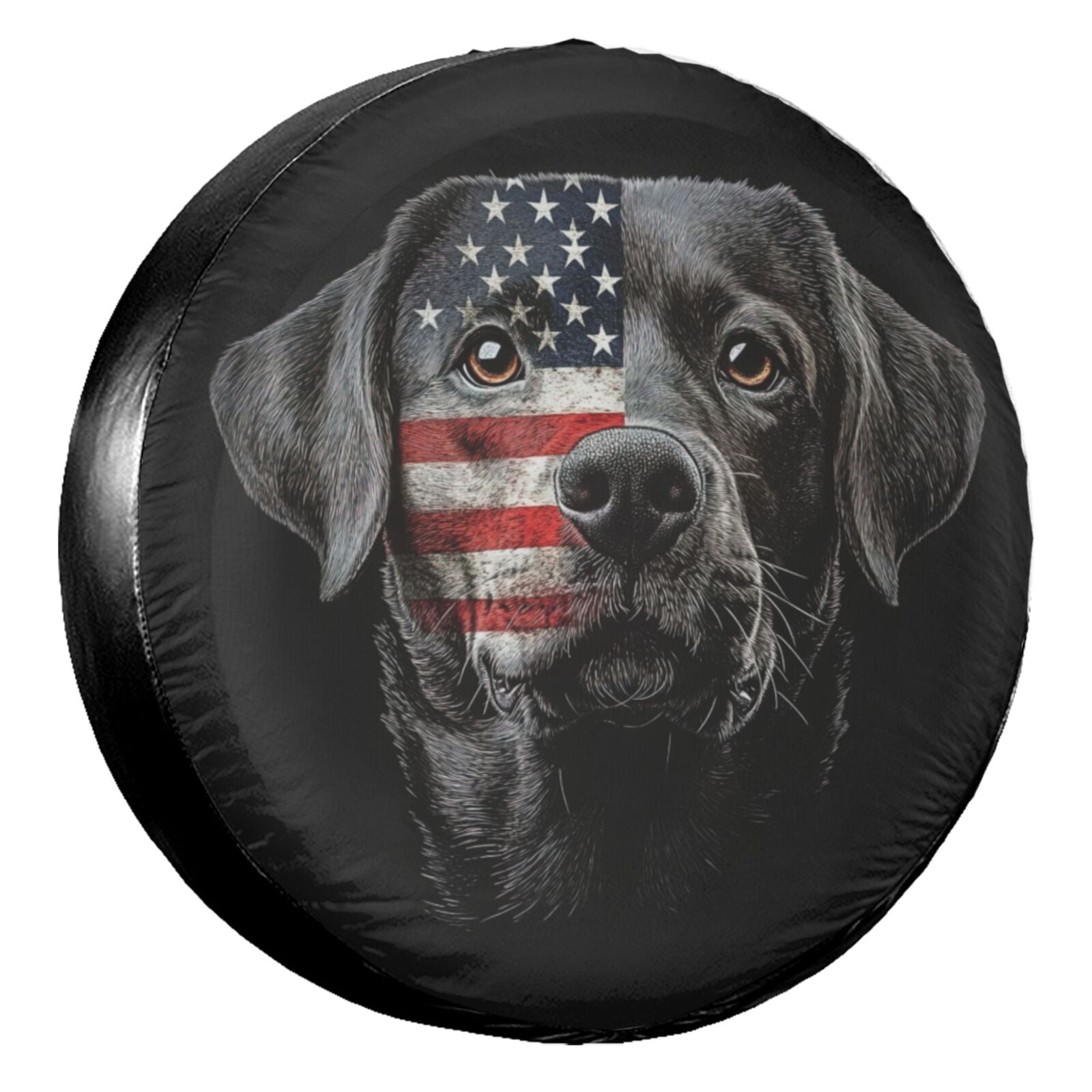 KAKALAD Dog American Flag Labrador Puppy Lab Retriever Cool 3 Spare ...