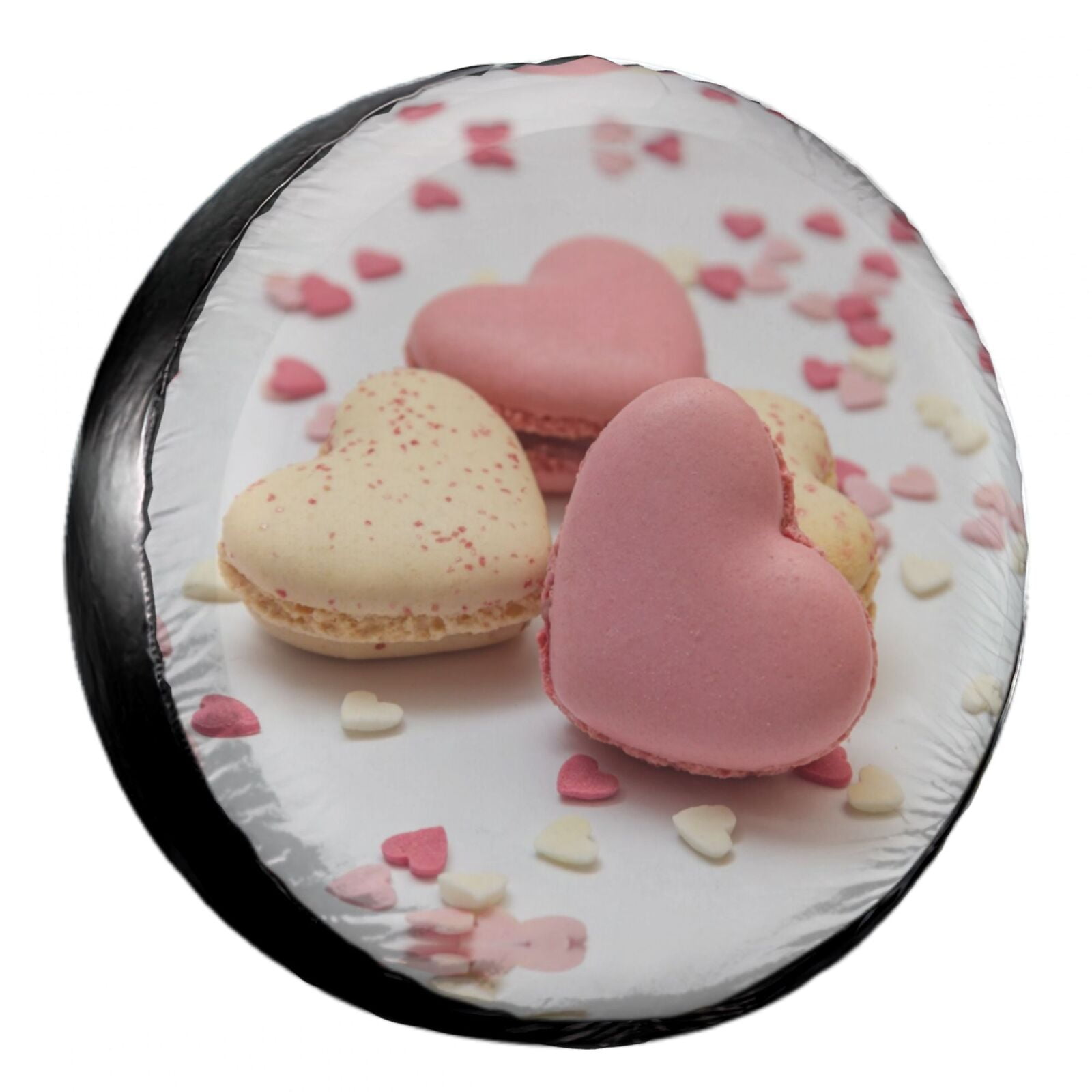 KAKALAD French love shape macaroons Spare Tire Cover Weatherproof ...