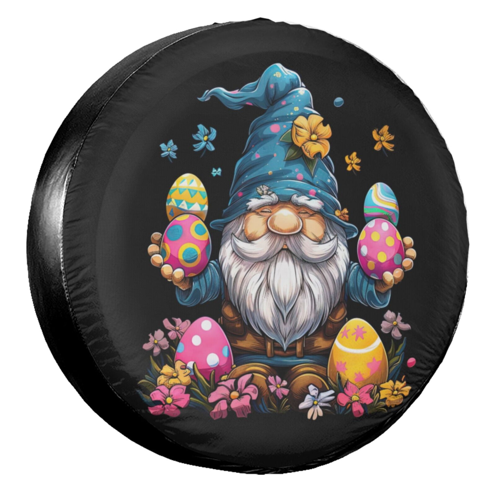 KAKALAD Gnome Easter Spare Tire Cover Universal Car Vehicle Tools For ...