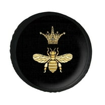 KAKALAD Bee And Sunflower Spare Tire Cover PVC Leather Universal ...