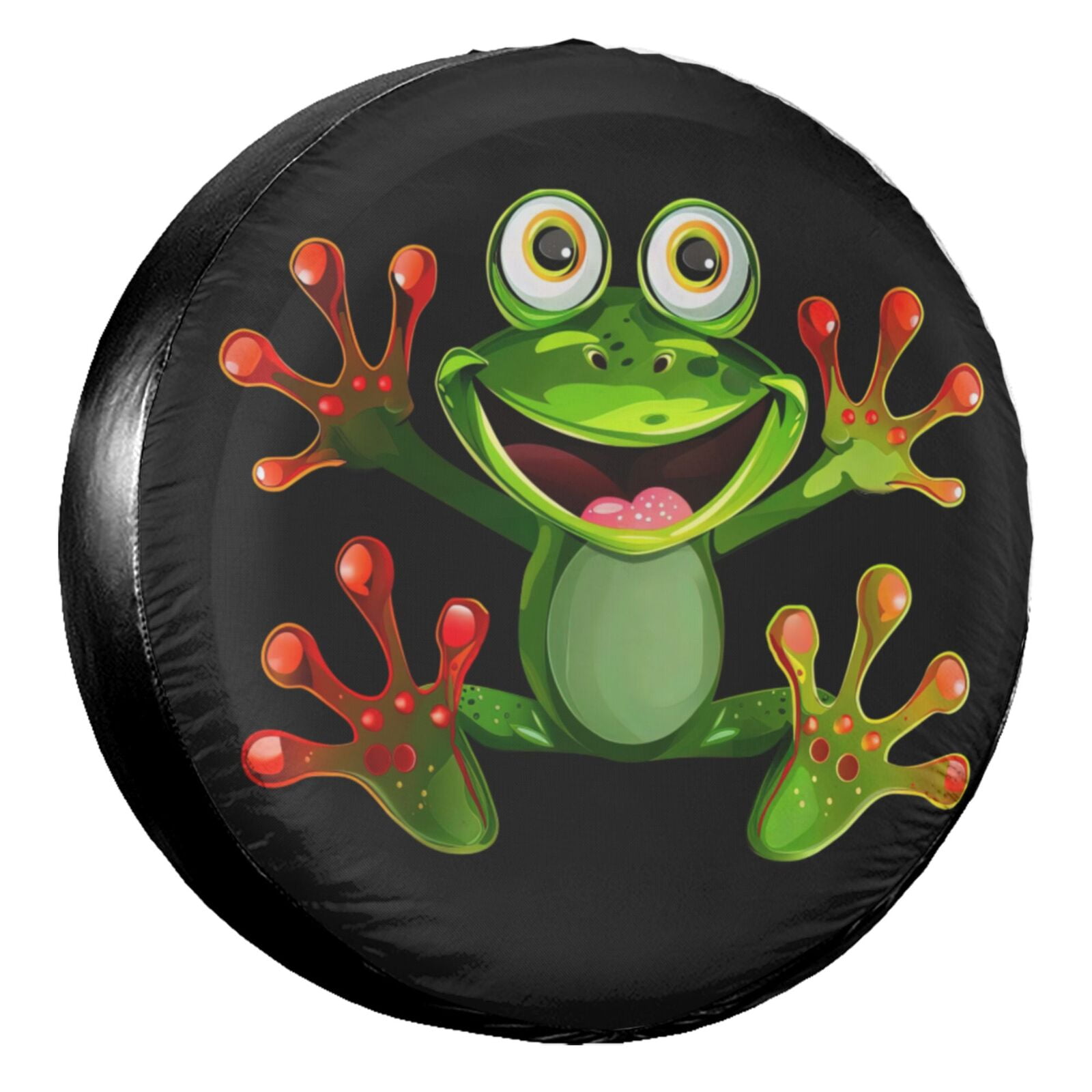 KAKALAD Happy frog Spare Tire Cover Universal Car Vehicle Tools For Rv ...