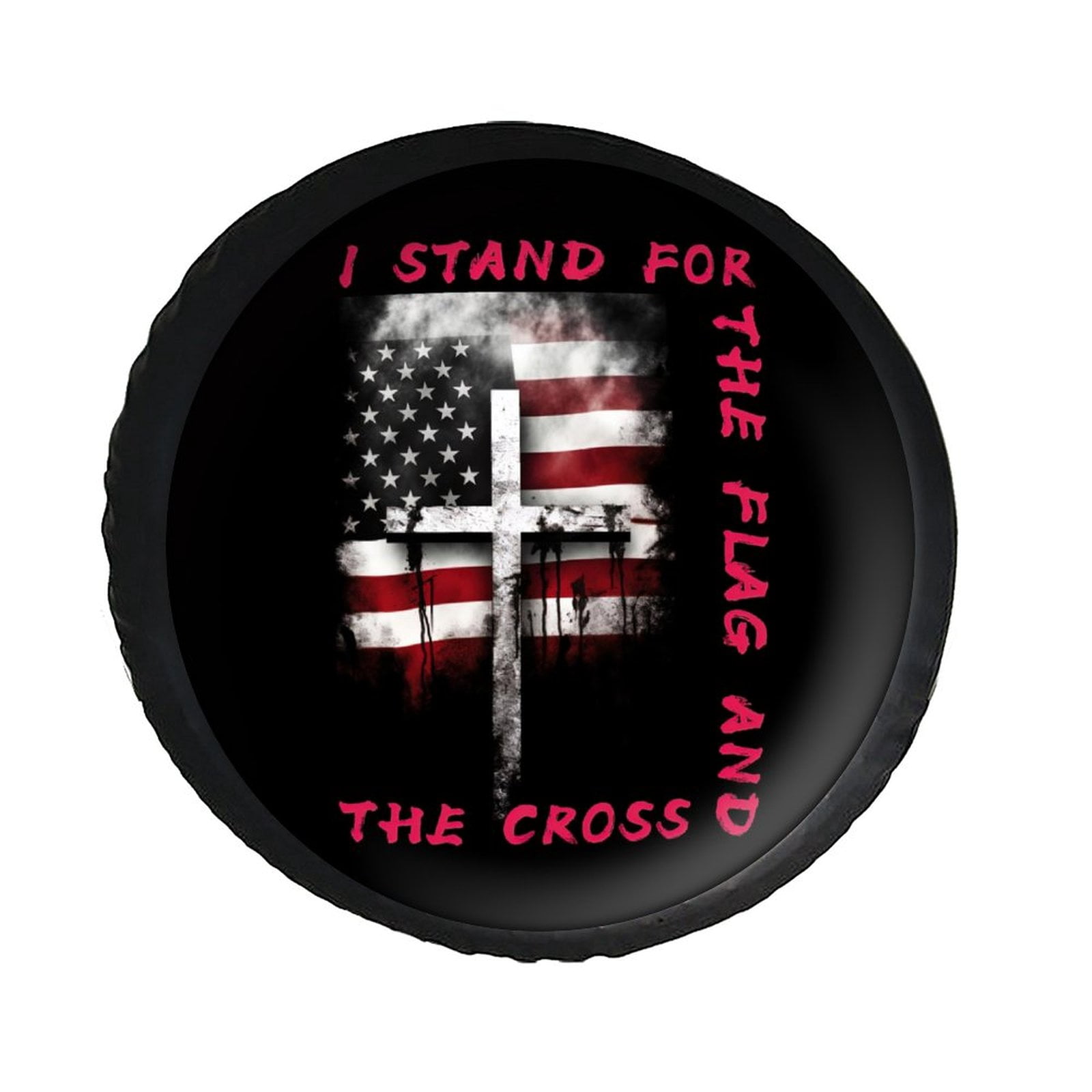 KAKALAD I Stand for The Flag 01 Spare Tire Cover PVC Leather Universal ...