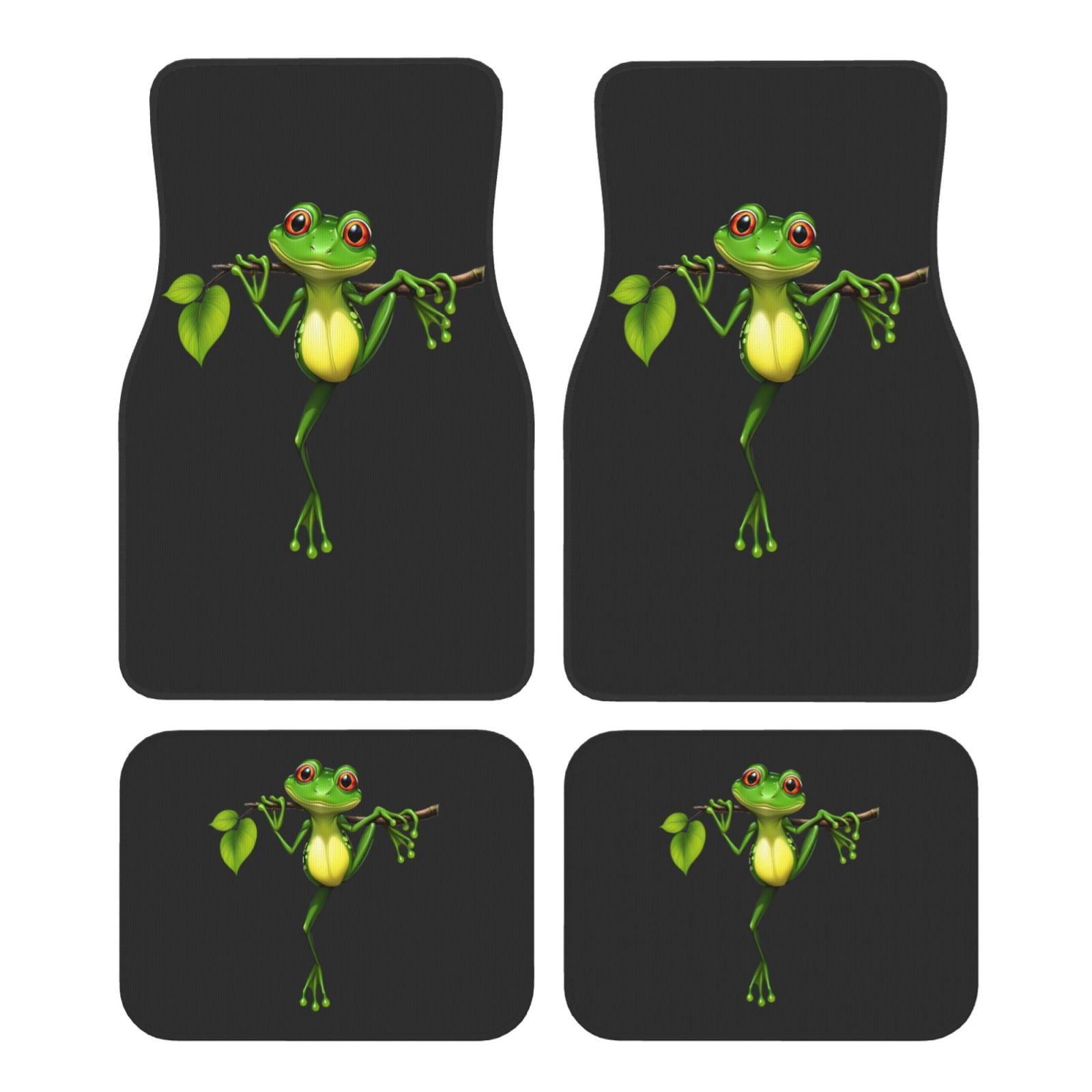 KAKALAD Little Frog On Branch Tree In Rainforest Nature Car Floor Mats ...