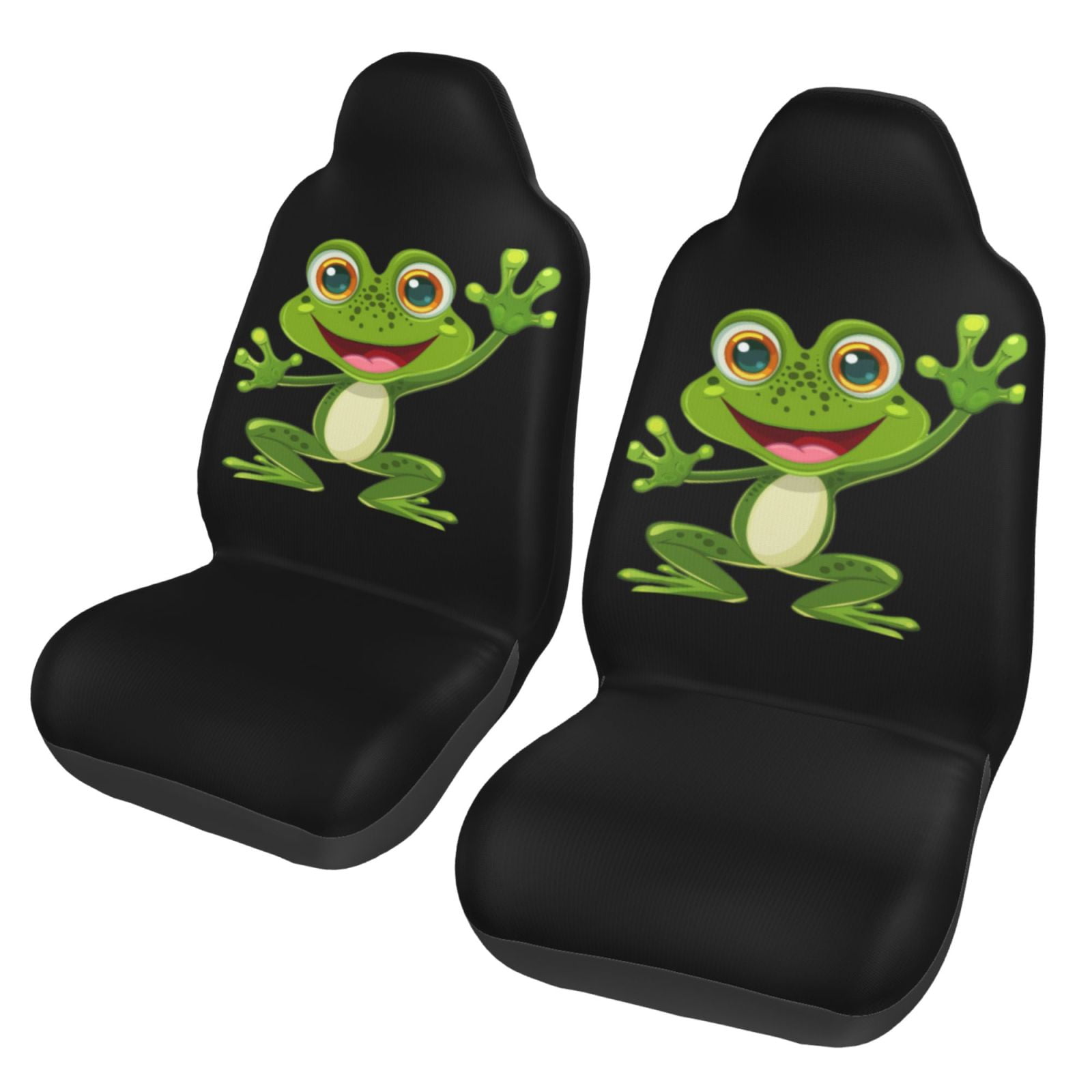 KAKALAD Merry Green Frog With Greater Eye 01 Car Accessories Seat ...