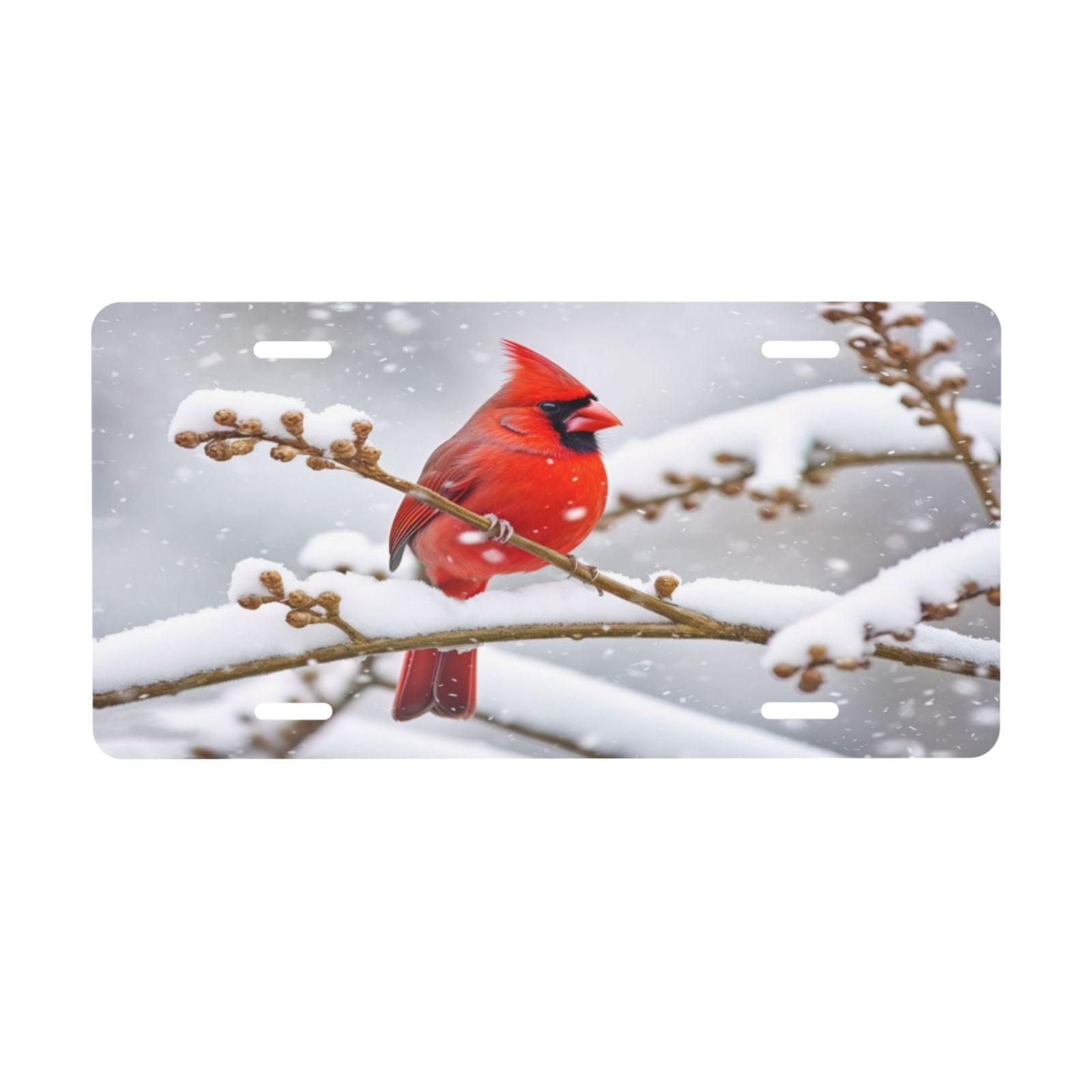 KAKALAD Northern Universal Cardinal In Snow Winter 02 Aluminum ...