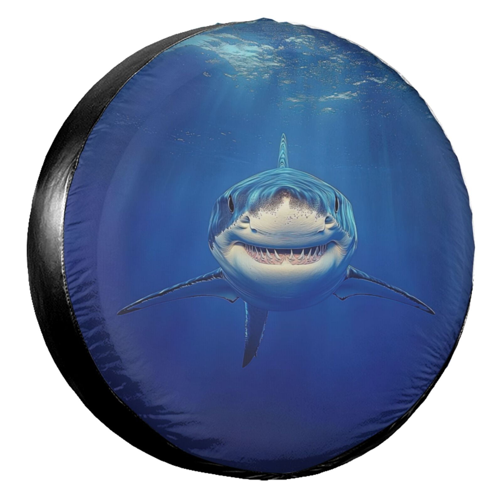 KAKALAD Ocean Great White Shark Mouth Spare Tire Cover Universal ...