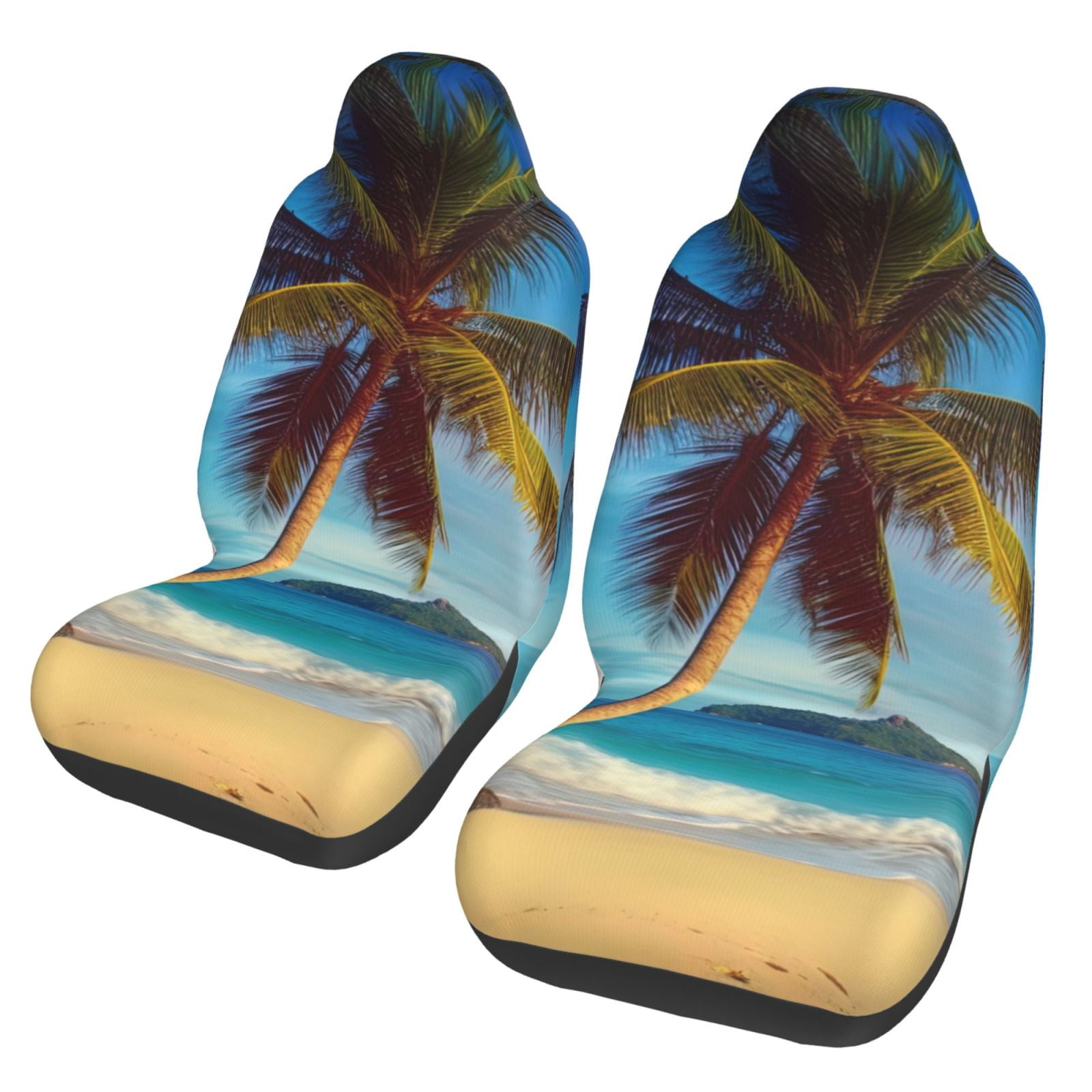KAKALAD Ocean Sunrise Tropical Palm Tree Island Hawaiian Waves 01 Car ...