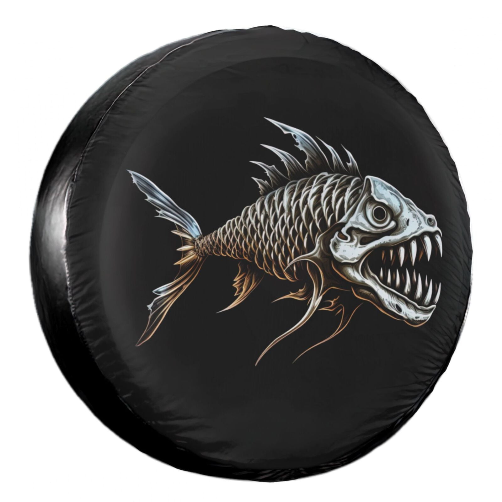 KAKALAD Skull Fish 02 Spare Tire Cover Universal Vehicle Accessories ...