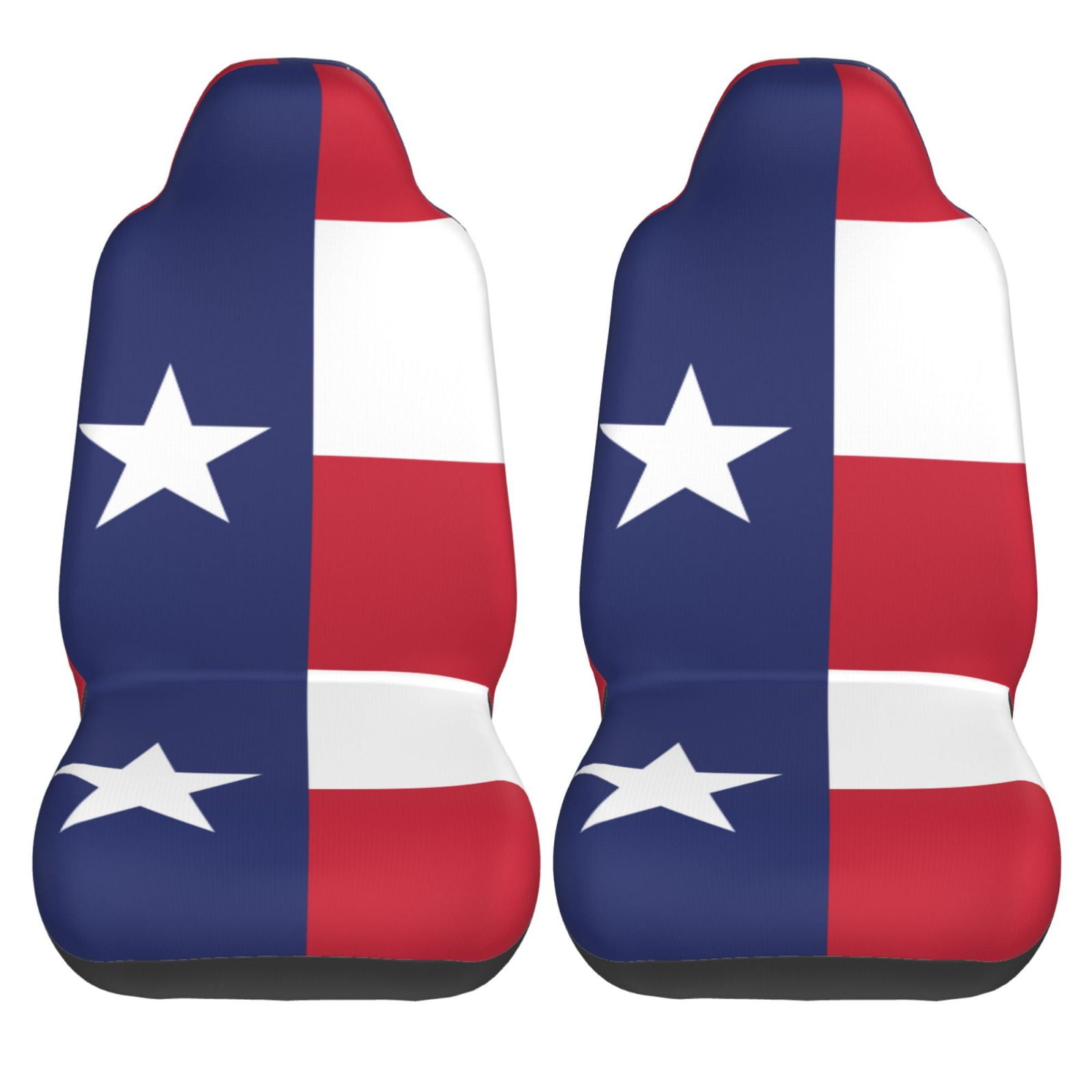 KAKALAD Texas State Flag Car Accessories Seat Covers Set Vehicle Seat ...