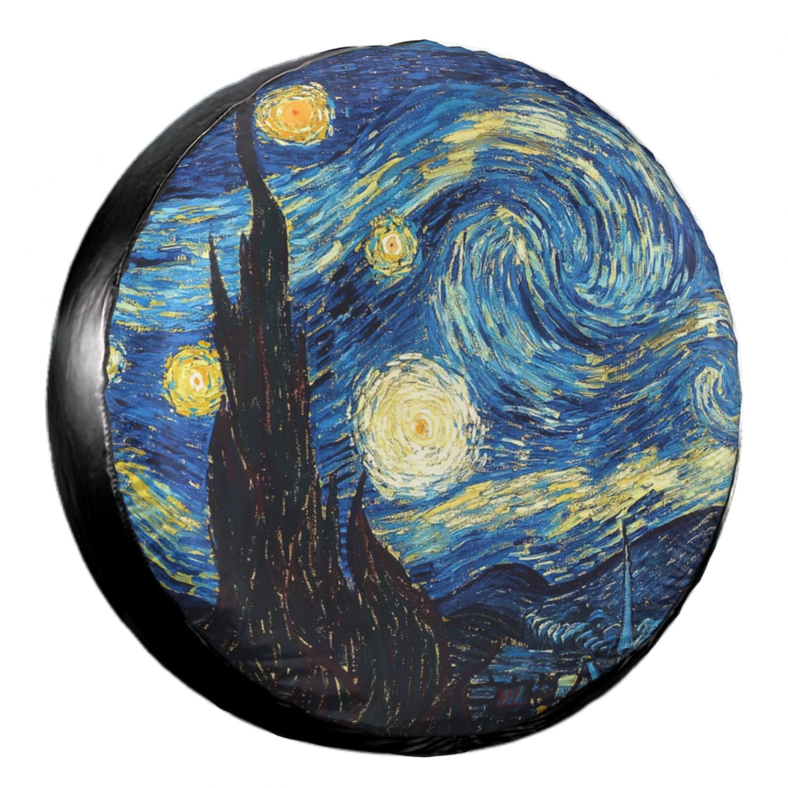 KAKALAD Van Gogh Starry Sky Spare Tire Cover Weatherproof Universal ...