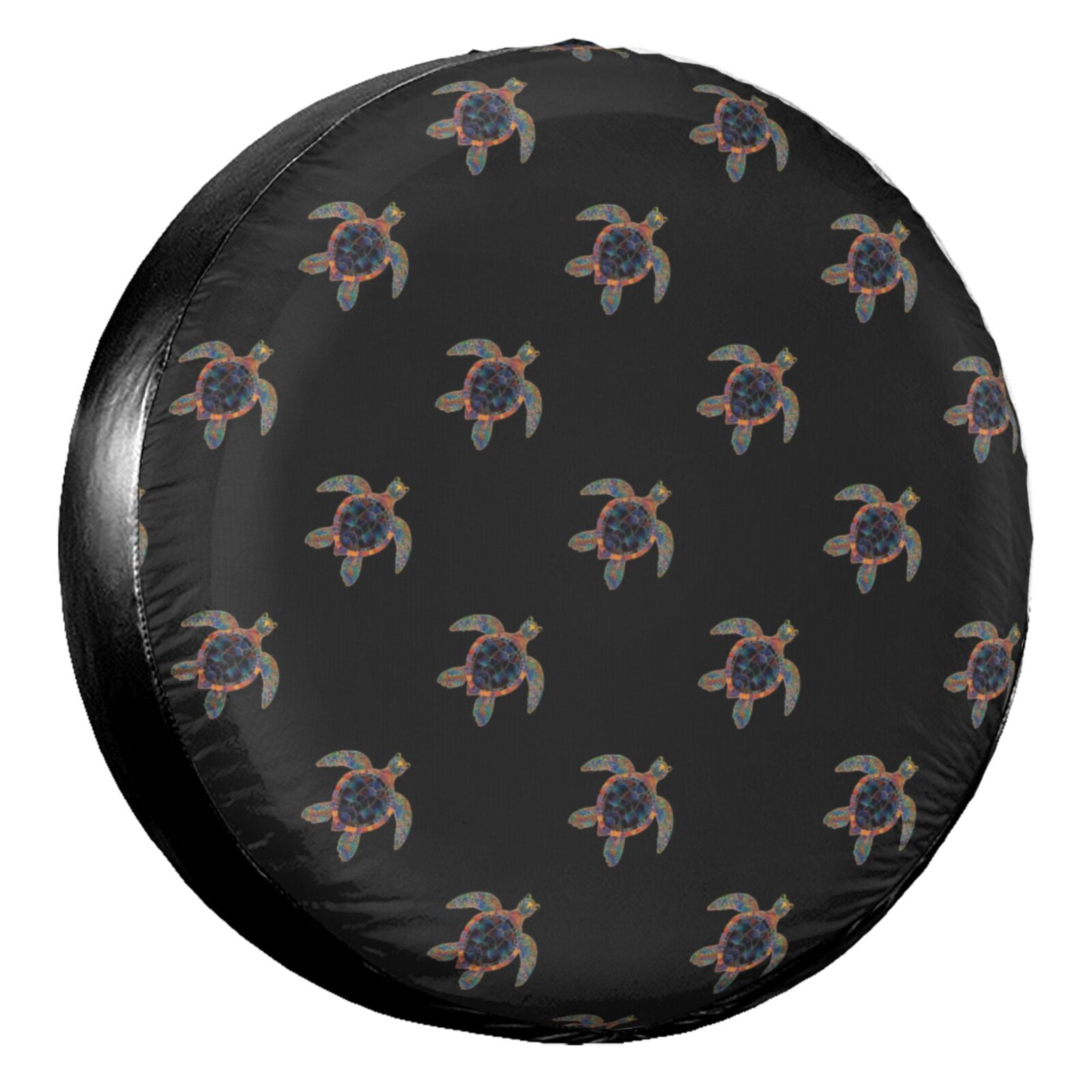 KAKALAD Watercolor Sea Turtle 01 Spare Tire Cover Wheel Protectors ...