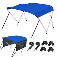 Intex Bimini Boat Fishing Canopy Sun Shade for Mariner, Seahawk ...