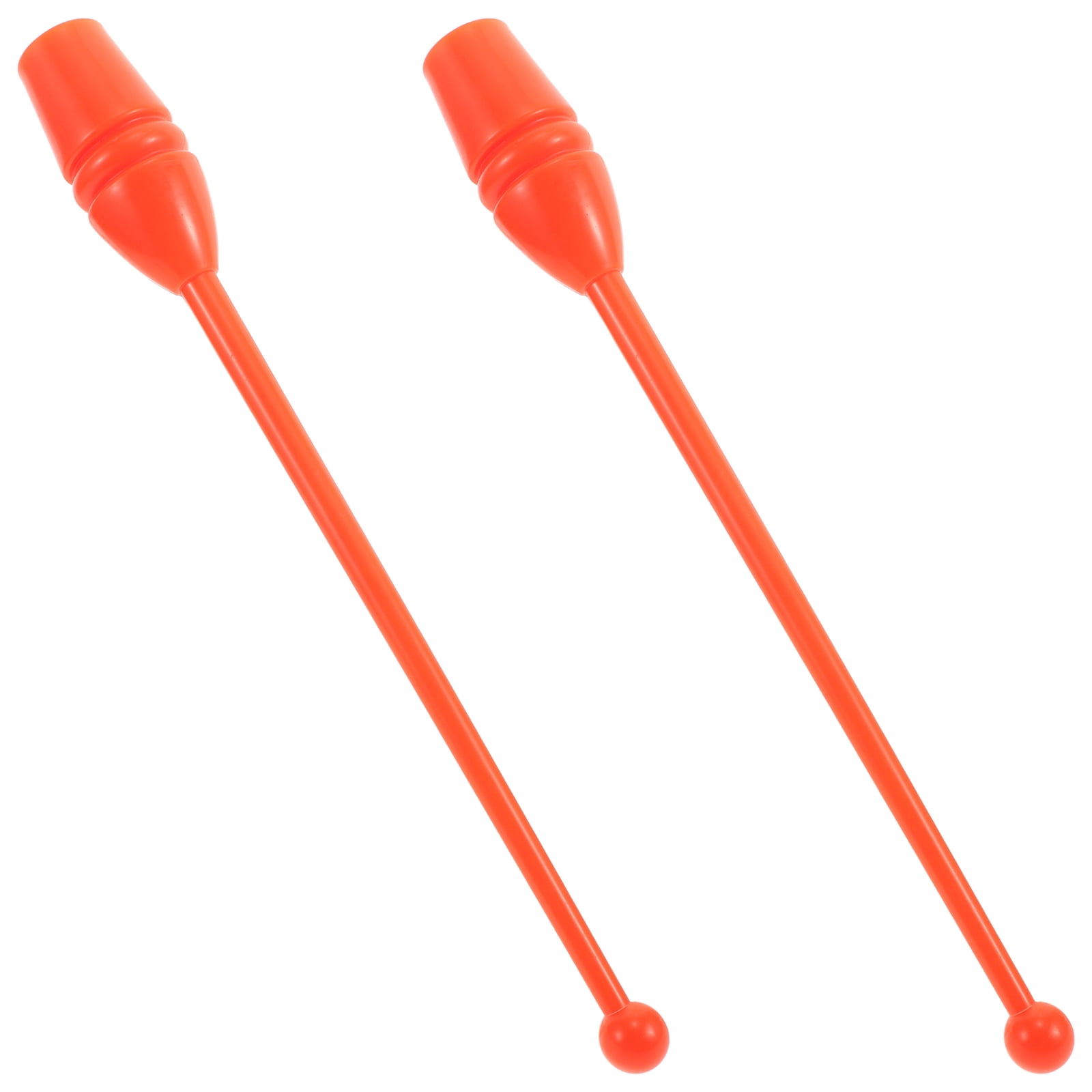 KAKOWELY Lat Pulldown Gymnastics Stick Orange Resin 1 Pair - Walmart.com