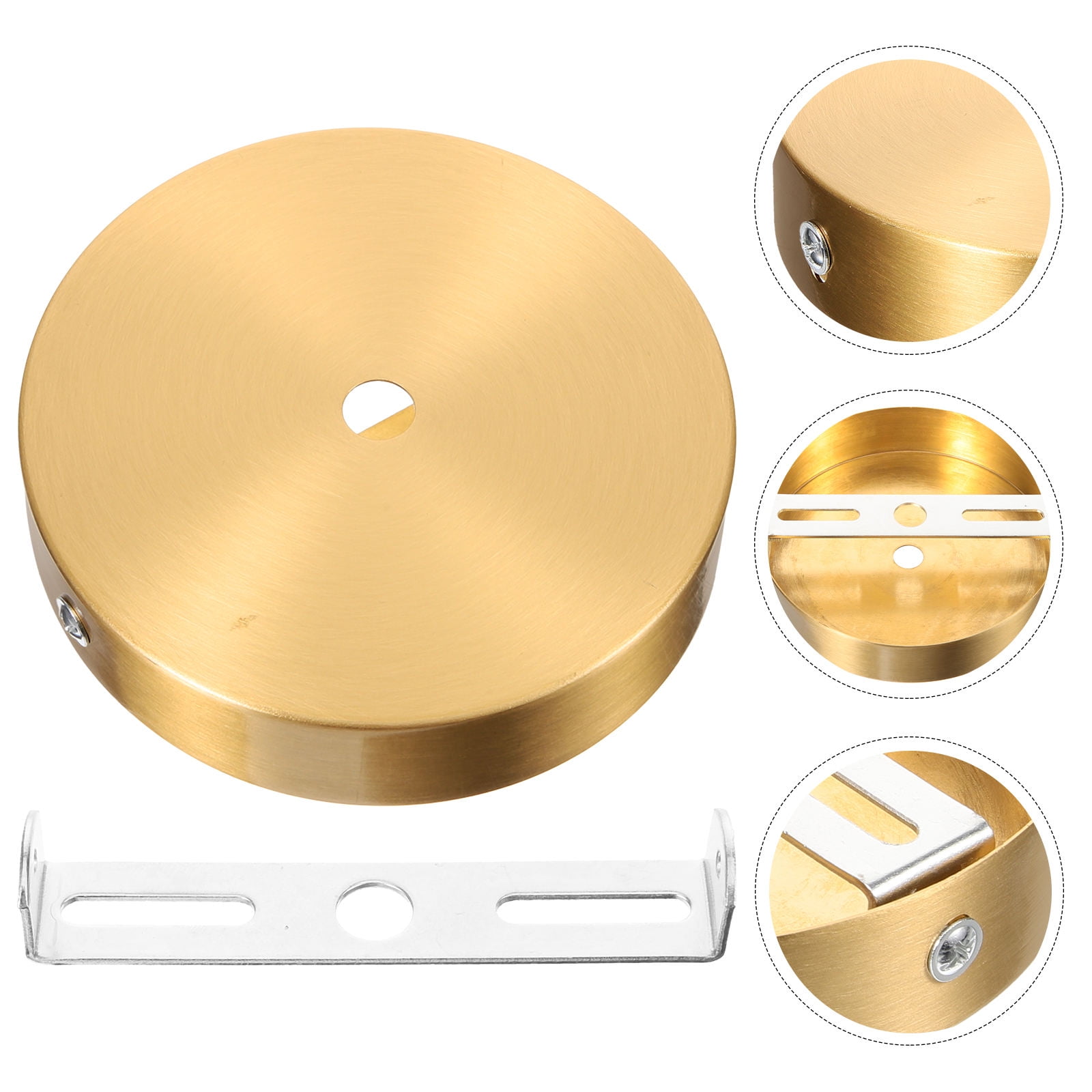 KAKOWELY 1 Set Ceiling Light Mounting Plate Copper for Living Room ...