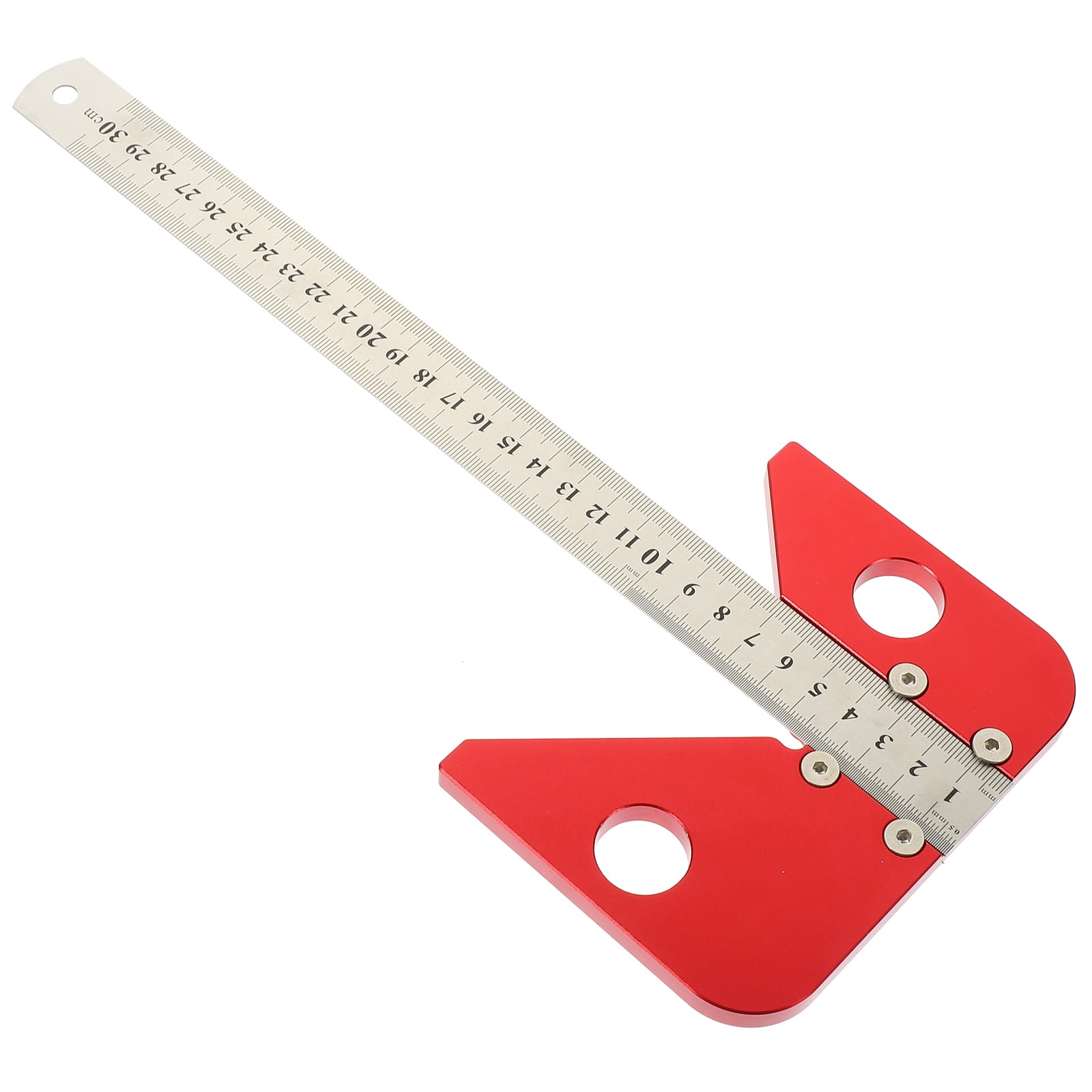 KAKOWELY 1 Set Measuring Line Ruler Center for Woodworking Furniture ...
