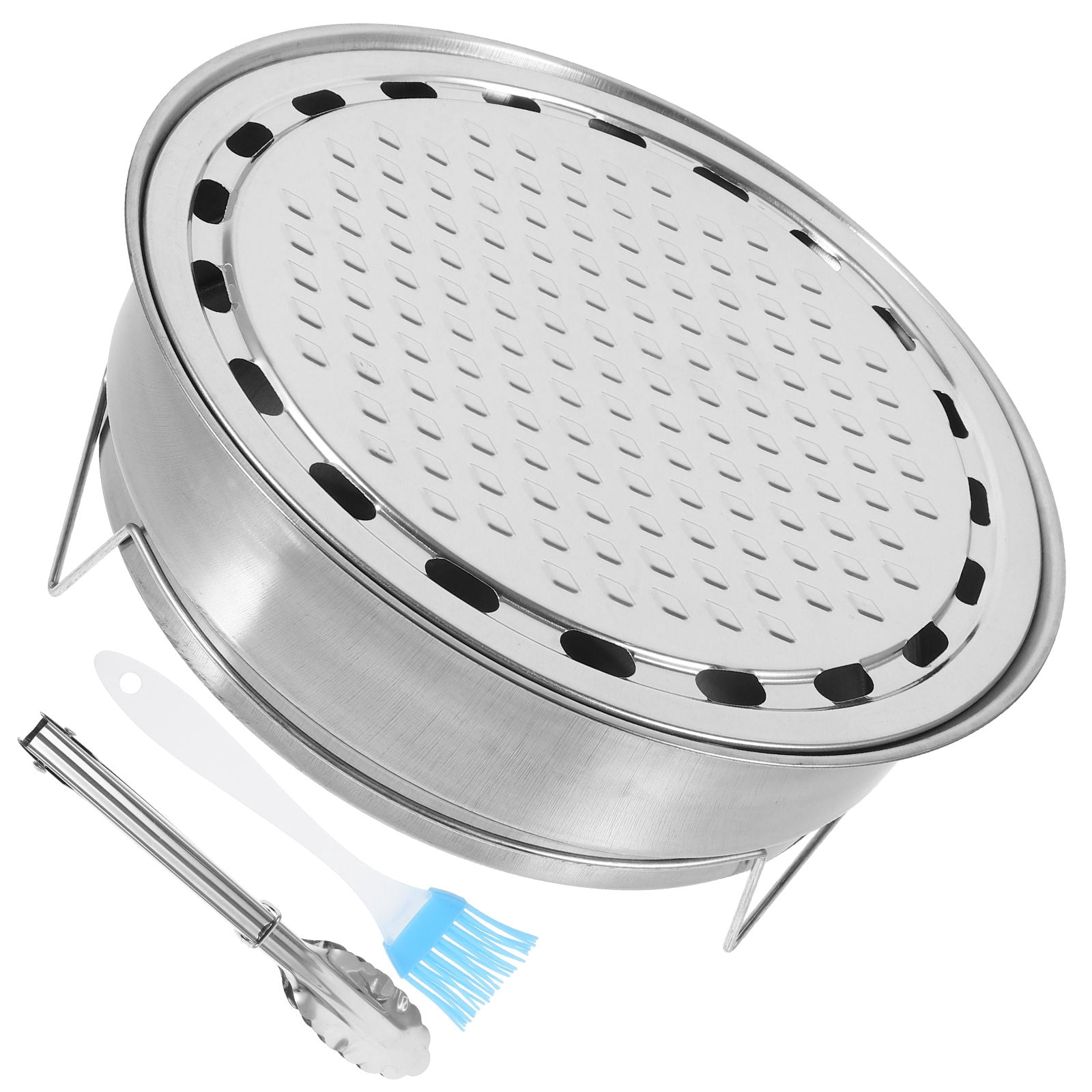 KAKOWELY 1 Set Stainless Steel Barbecue Grill for Outdoor Use and ...