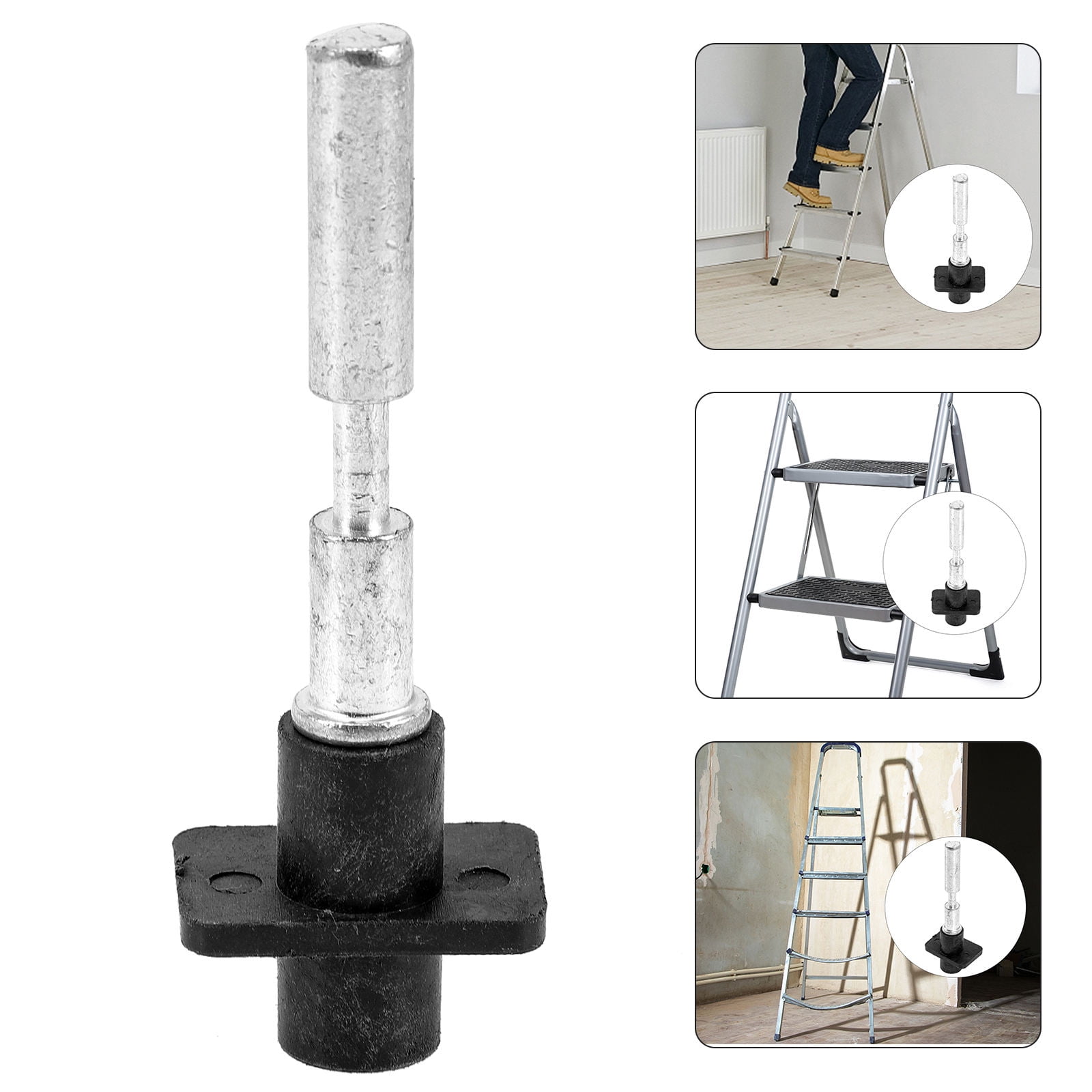 KAKOWELY 1 Set Telescopic Ladder Fittings Circular Shape Ladder ...