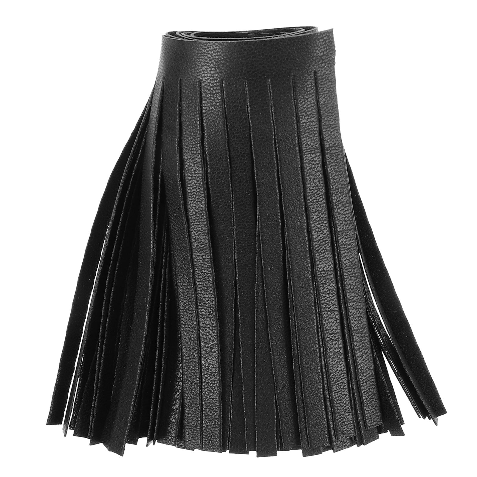 KAKOWELY 1 Sheet Diy Tassel Material Black Tassel Shape For Women Diy ...