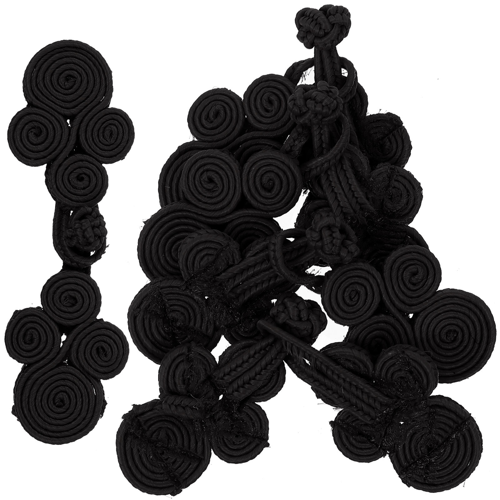 KAKOWELY 10 Pairs Cheongsam Buttons Diy Sewing Fastener For Traditional ...