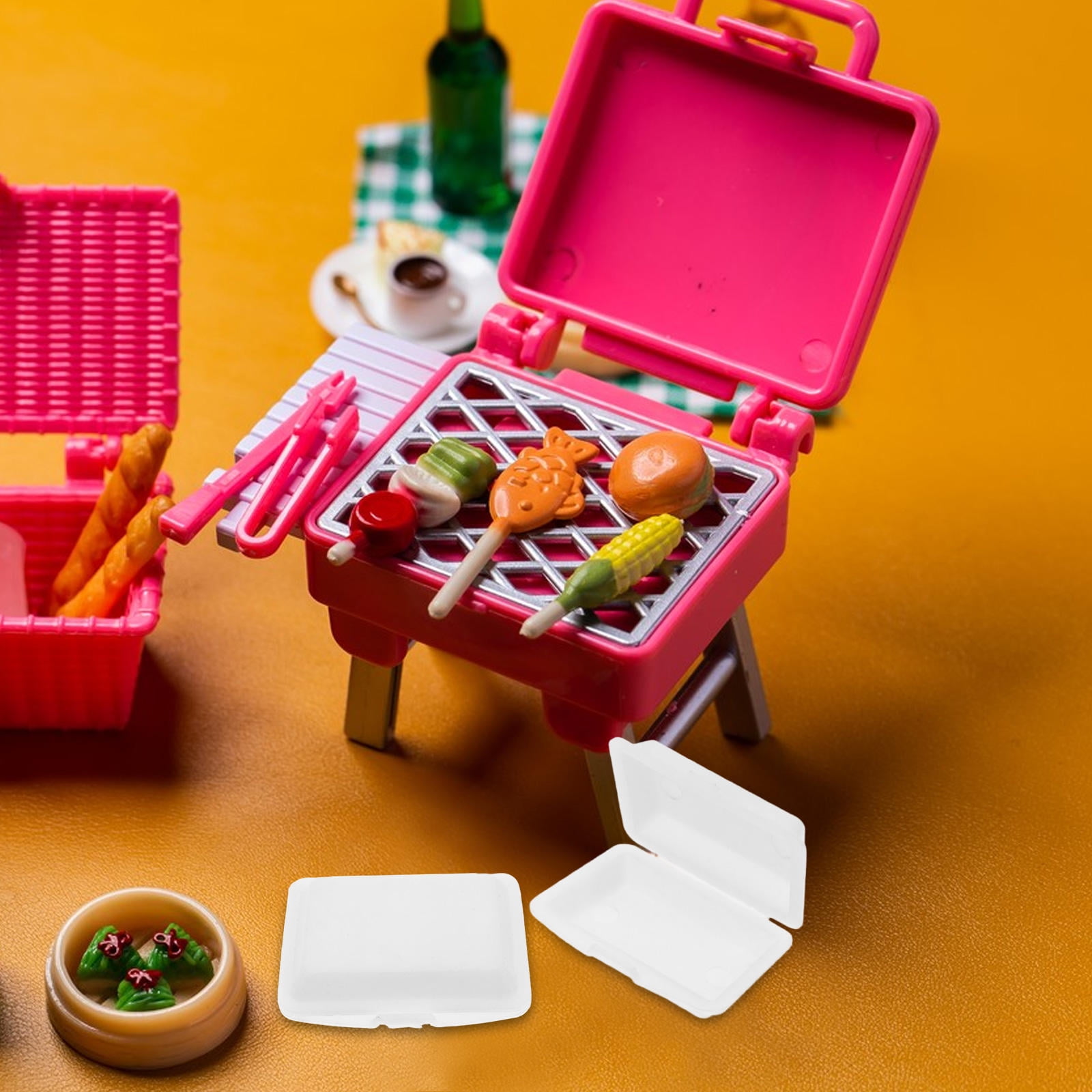 KAKOWELY 10Pack Mini Box for Dollhouse in White for Children and ...