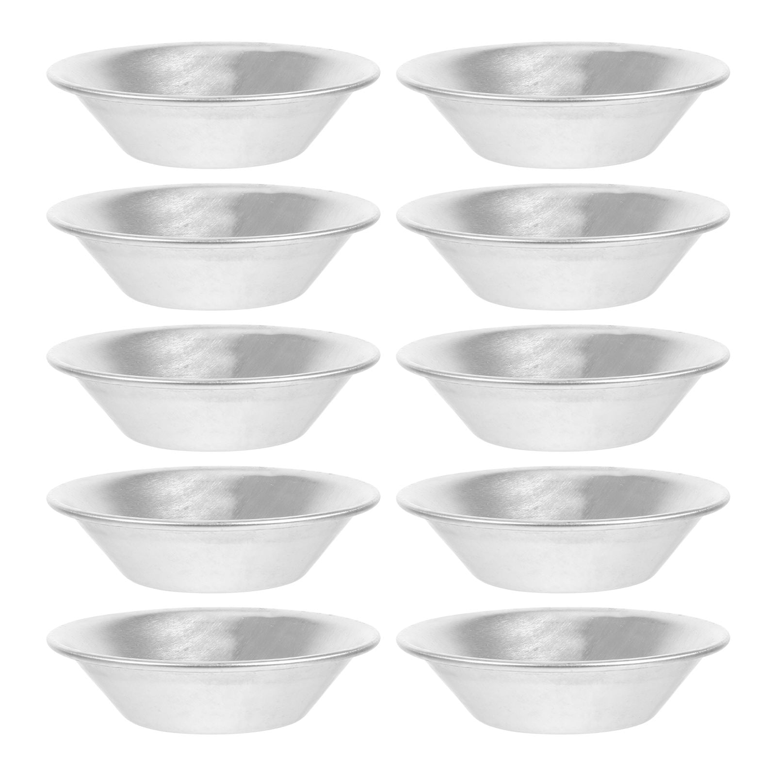 KAKOWELY 10Pack Mini Tart Pans for Baking Pudding Cup Baking Mold ...