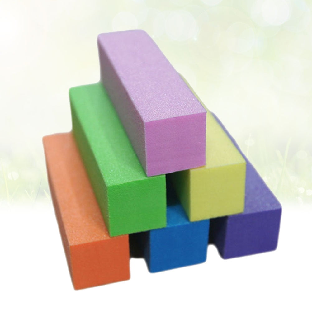 KAKOWELY 12Pcs Nail Buffer File Blocks for Buffing and Polishing Nails with Sponge Paper for ...