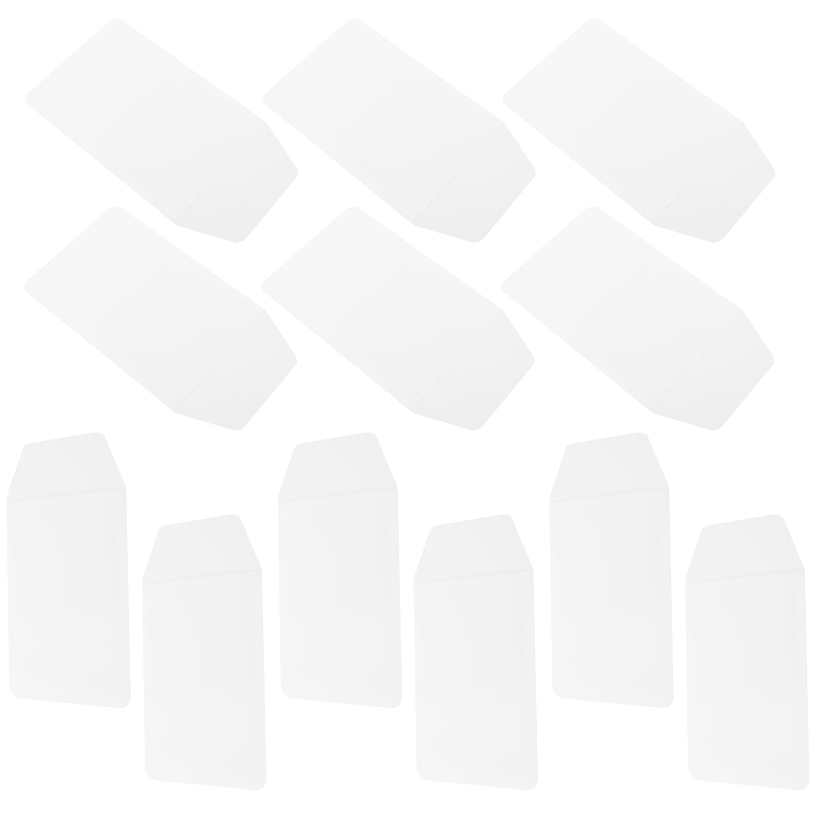 KAKOWELY 15Pack White PVC Pen Pouches for Nurse Pocket Pen Holder ...