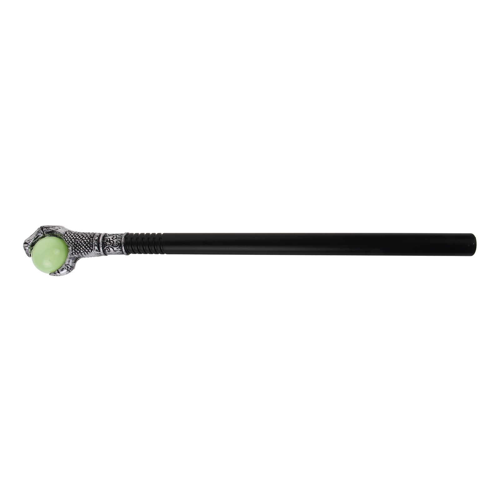 KAKOWELY 1Pack Cane Prop Silver Color Plastic for Stage Performances ...