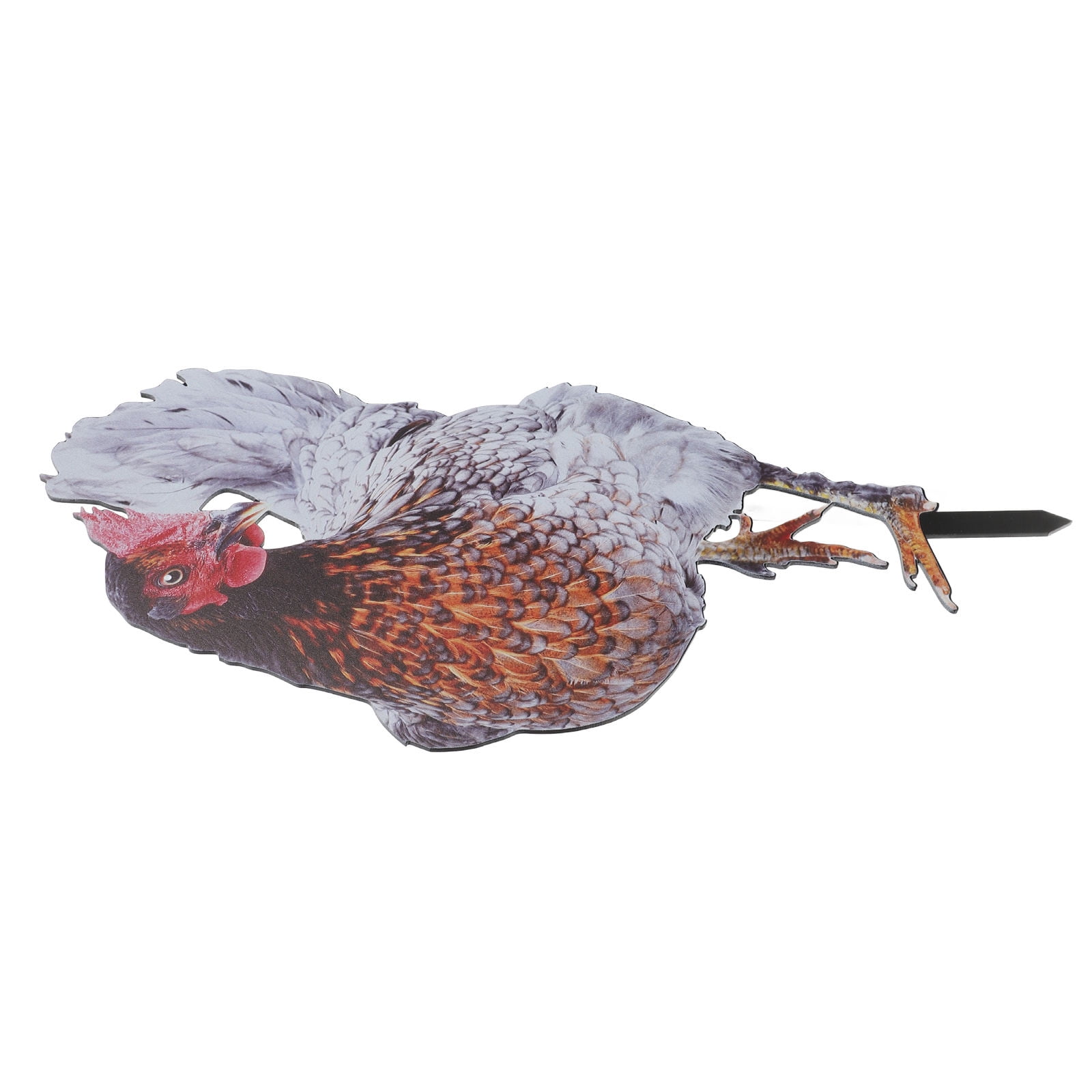 KAKOWELY 1Pack Chicken Yard Stake 3D Realistic Hen Shape Acrylic Garden ...