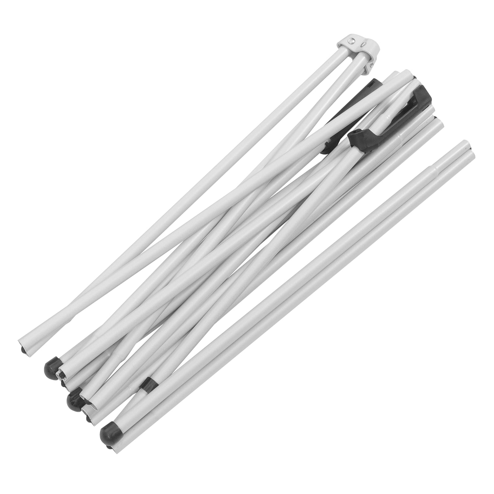 KAKOWELY 1Pack Small Easel Portable Display Rack Aluminium Alloy White ...