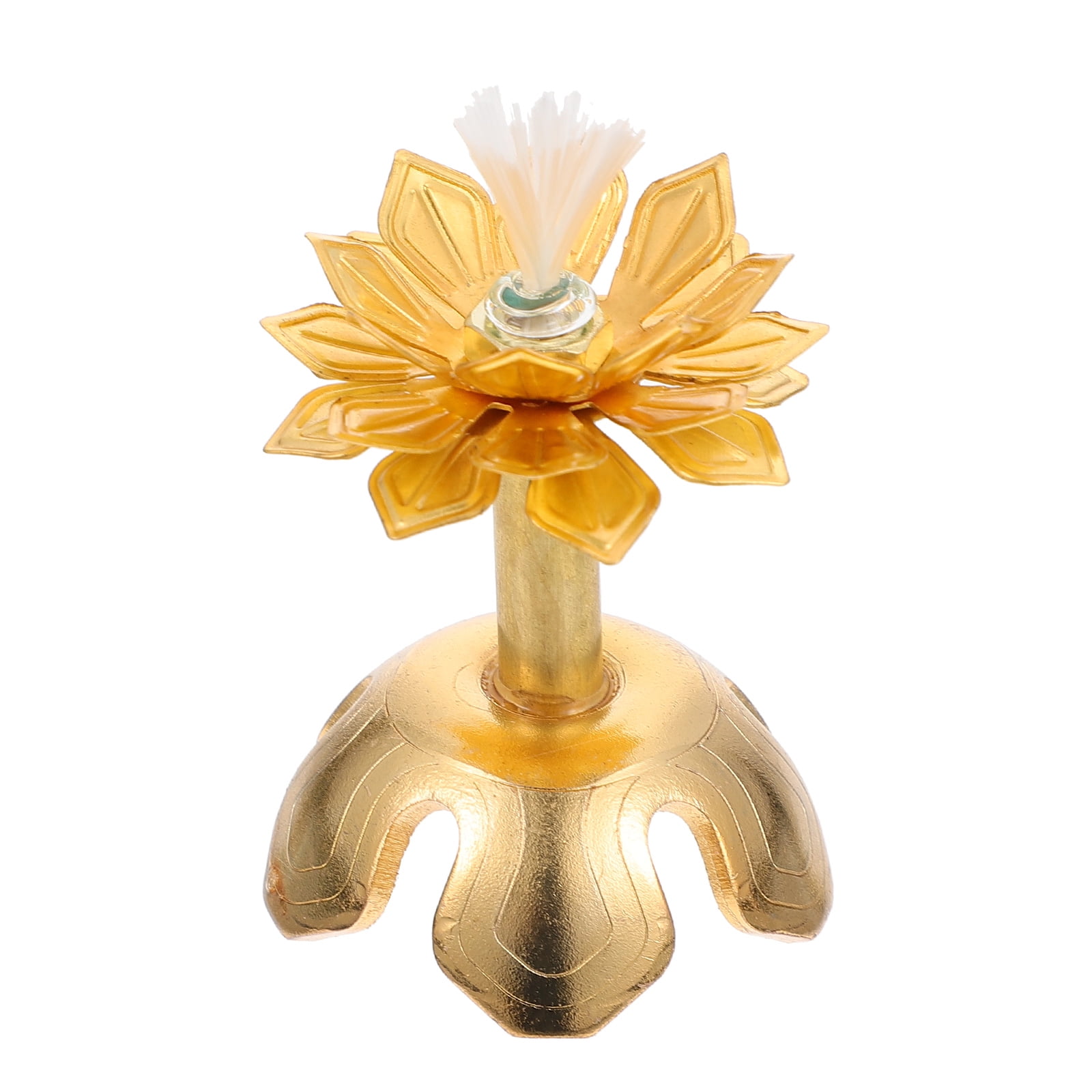 KAKOWELY 1Pc Craftsmanship Wick Stand Candlestick Lotus Wick Stand for ...