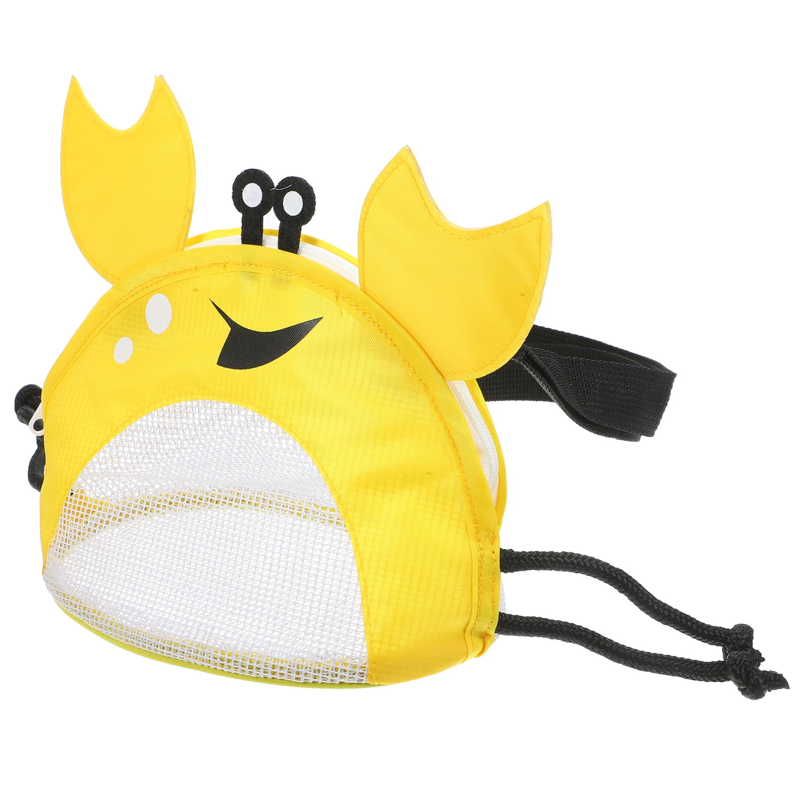 KAKOWELY 1Pcs Beach Bag for Kids Shell Collecting Mesh Shape Crab ...