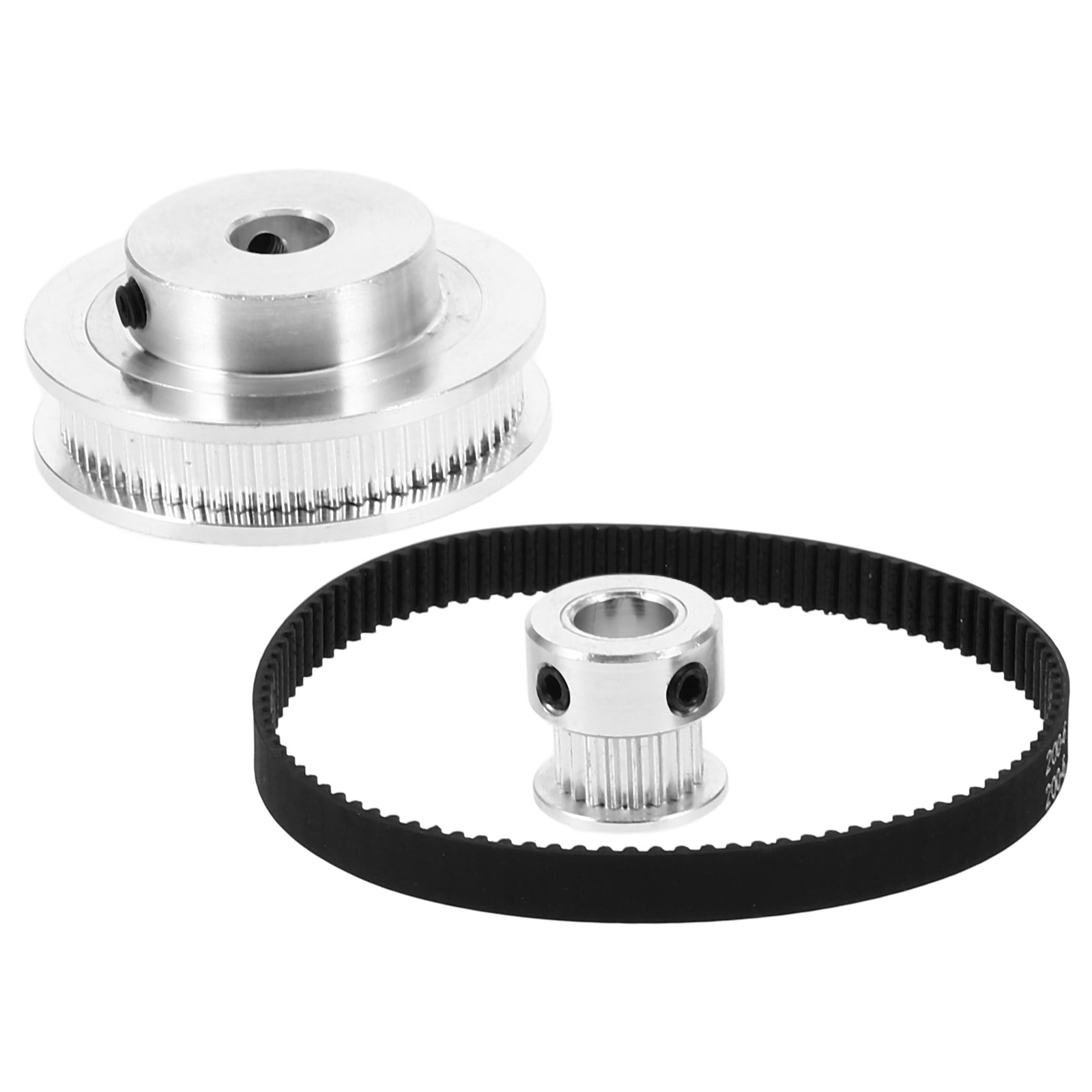 KAKOWELY 1Pcs Metal Idler Pulley for Timing Belt with 1:3 Reduction ...