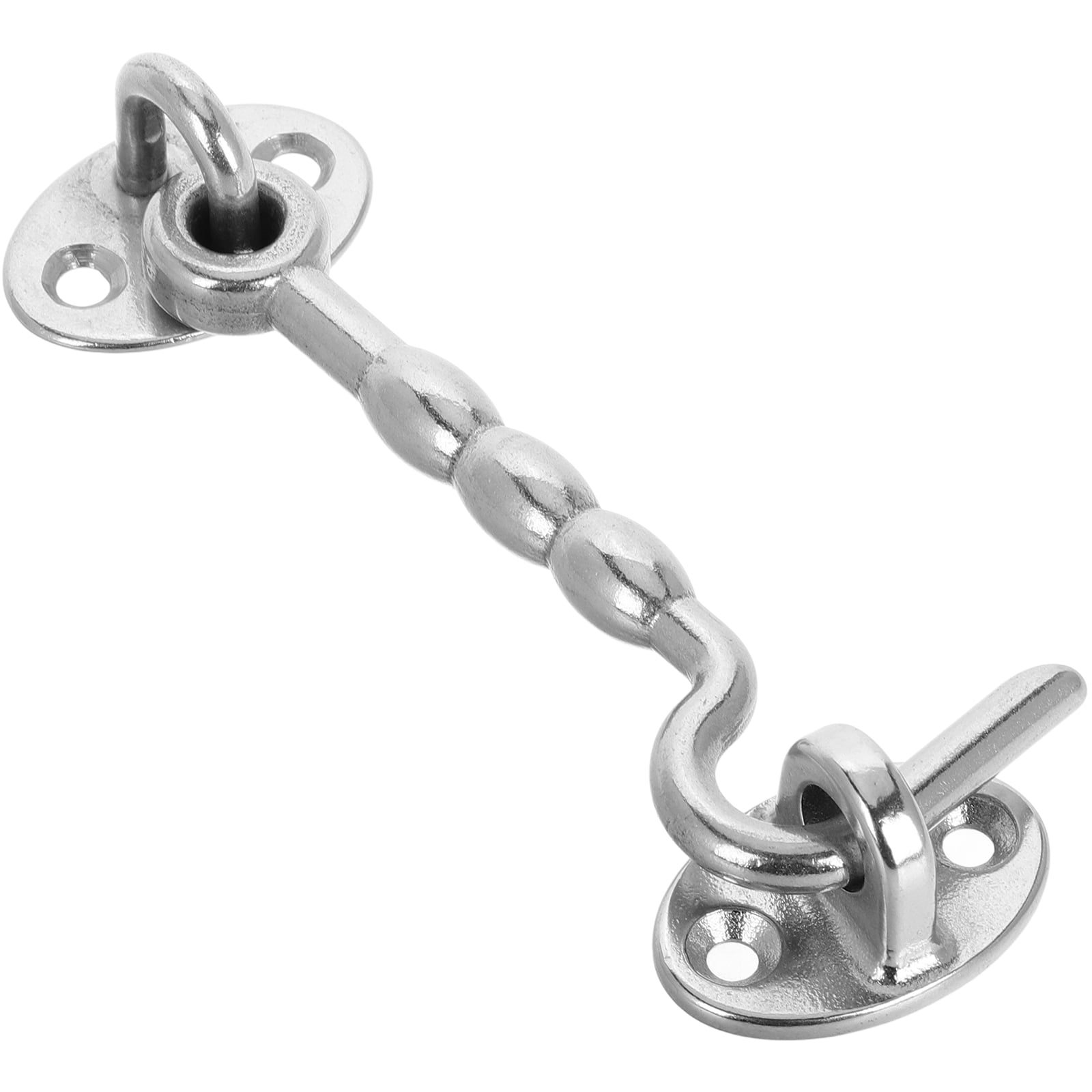 KAKOWELY 1Pcs Rope Cleat Sleek and Refined Design Silver for Yachts and ...