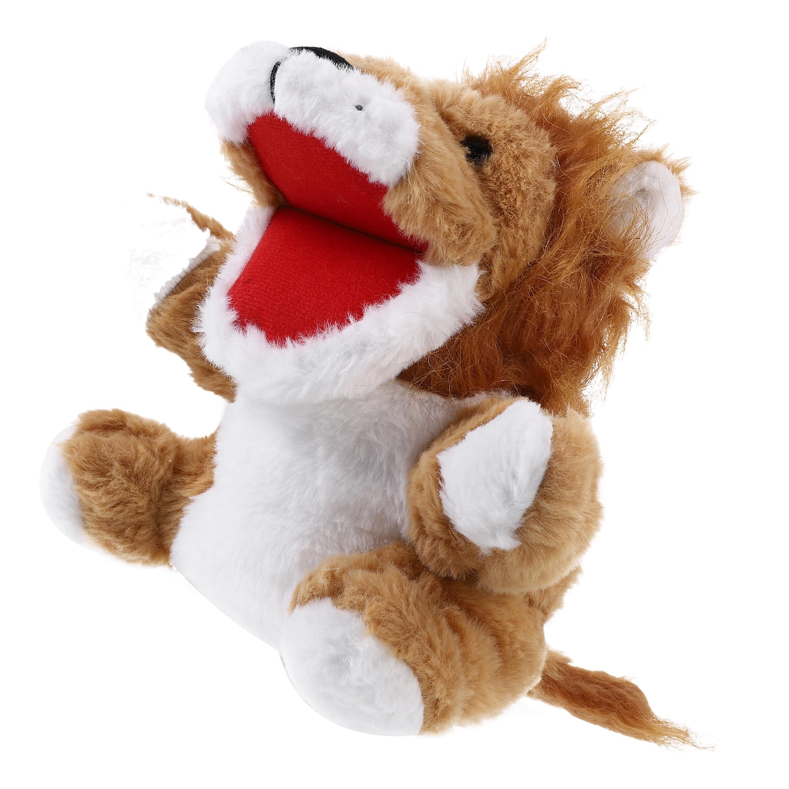 KAKOWELY Cartoon Animal Hand Puppet Lion Hand Puppet Plush Multi 1Pcs 9 ...